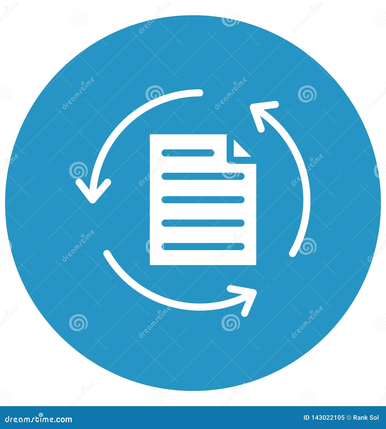 Page Refresh Isolated Vector Icon Which Can Easily Modify or Edit Stock ...