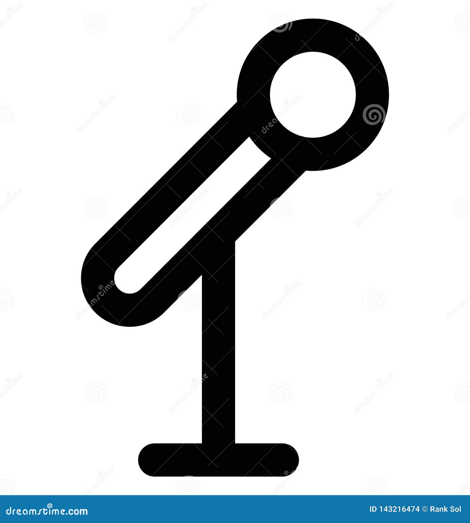 Computer Mic Bold Line Icon Which Can Easily Modify or Edit and Color ...