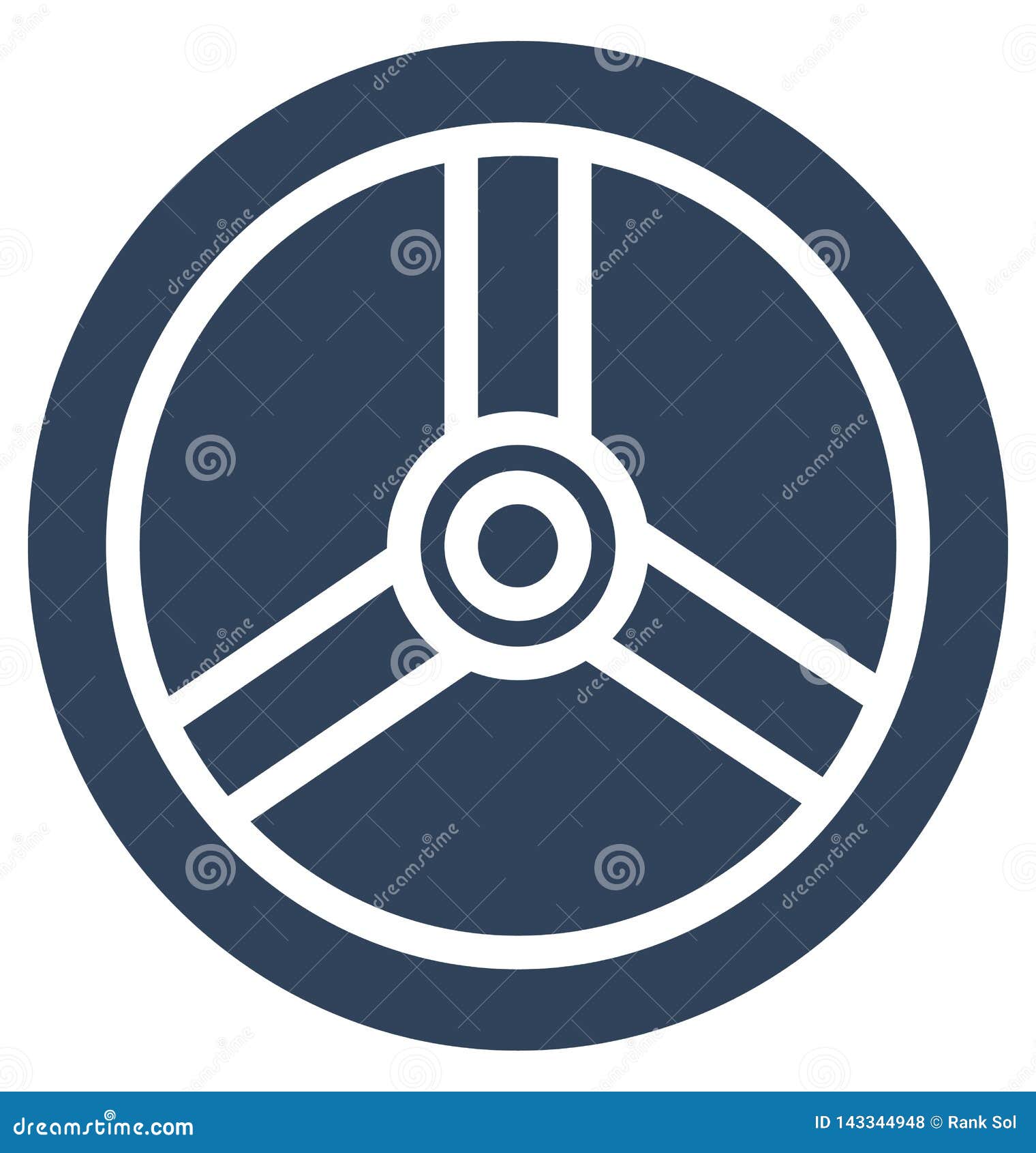 Steering Isolated Vector Icon Which Can Easily Modify or Edit Stock ...