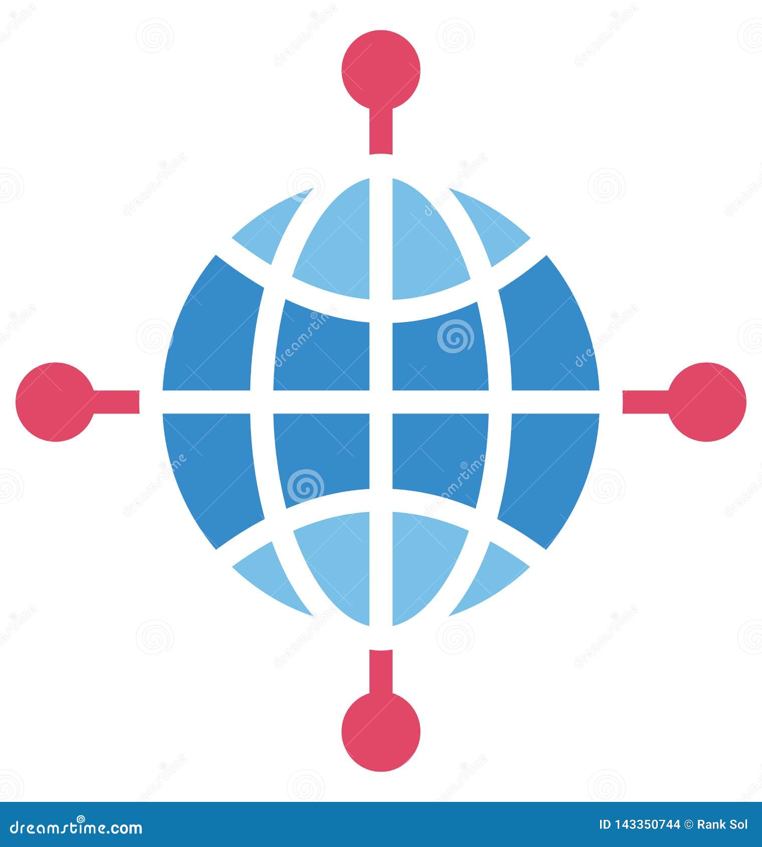 Global Locations Isolated Vector Ico Global Locations Isolated Vector ...