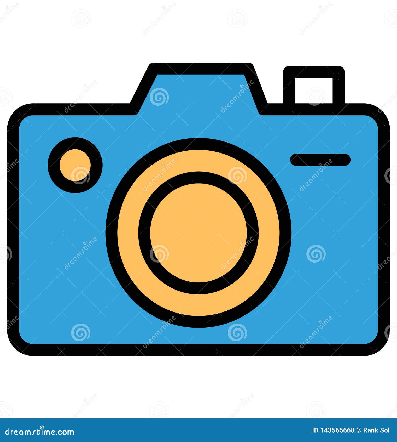 Digital Imaging Isolated Vector Icon Which Can Easily Modify or Edit ...
