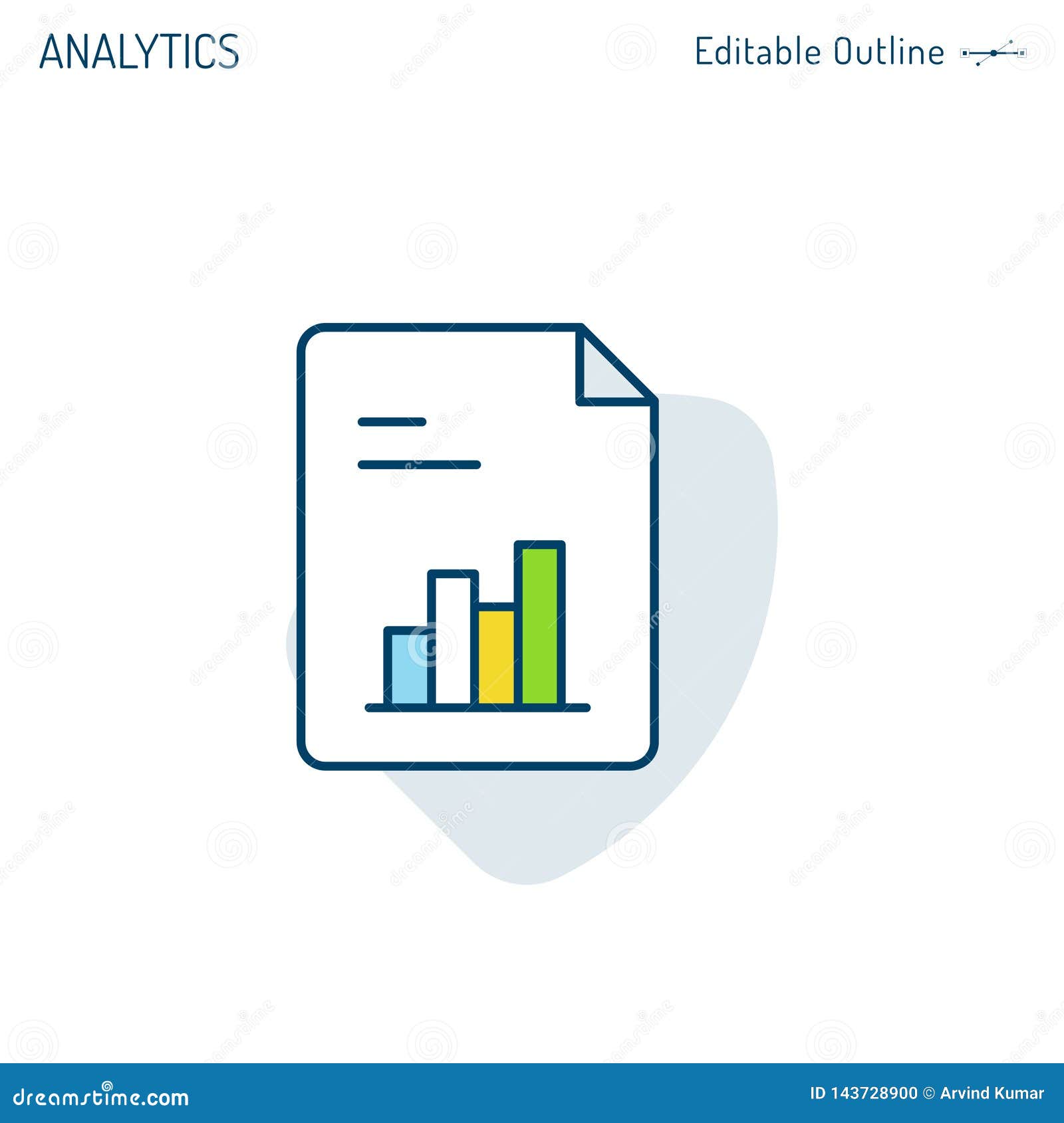 Report Icon, Analytics Icon, Business Research Statics, Market Research ...