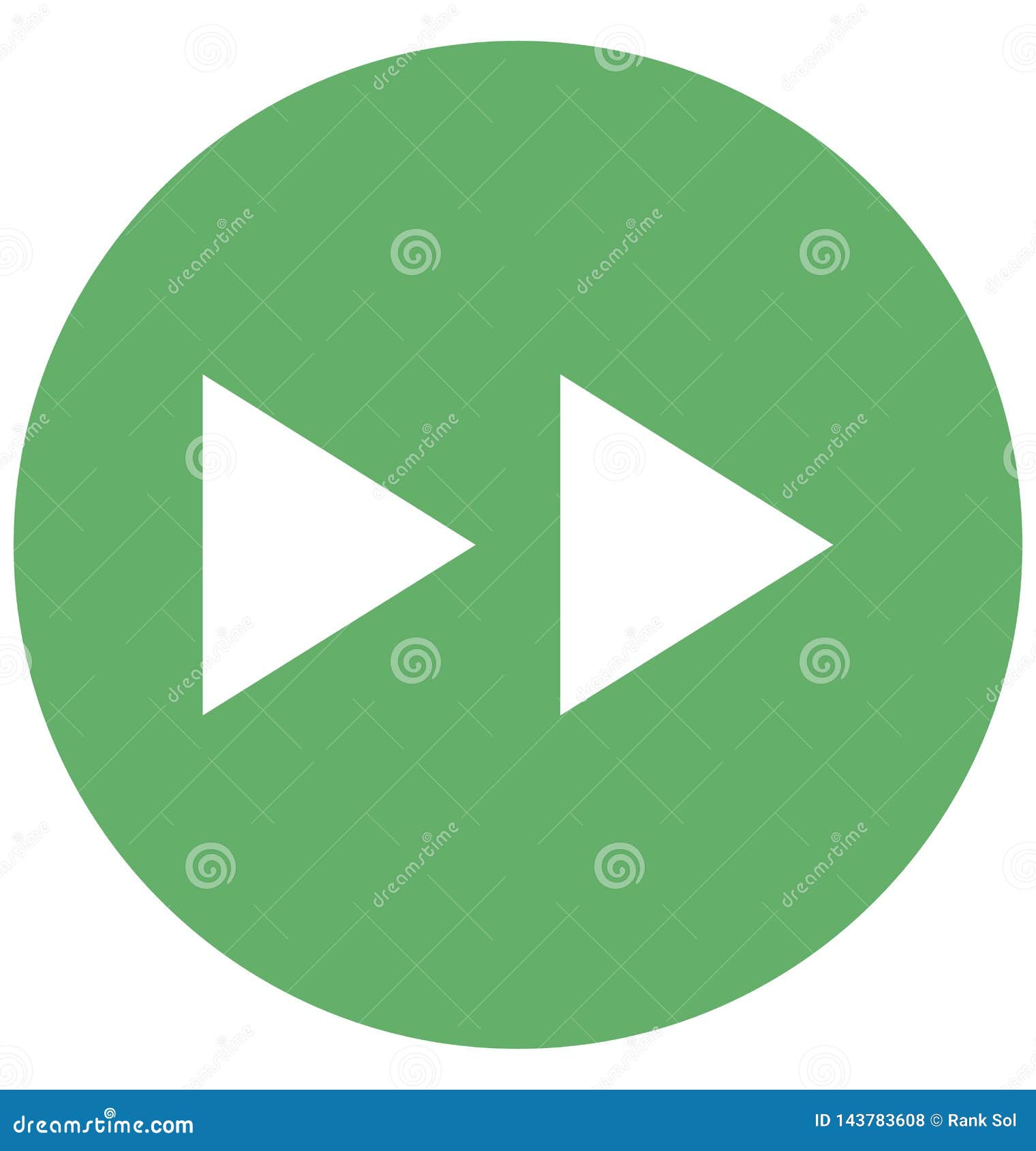 Forward Isolated Vector Icon Which Can Easily Modified or Edit Stock ...