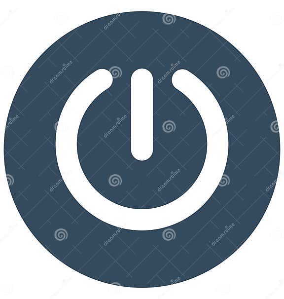 Standby Isolated Vector Icon Which Can Easily Modified or Edit Stock ...