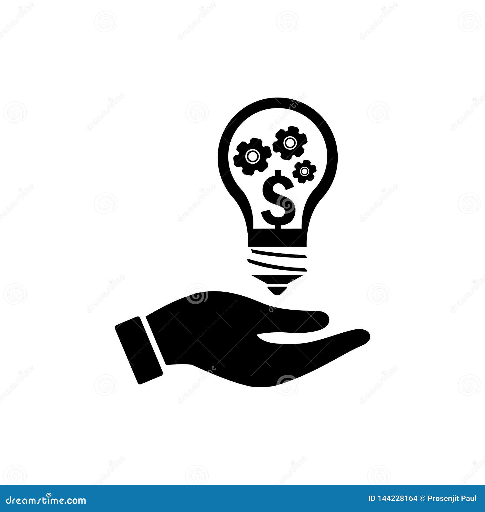 Business, Develop,setting, Innovation, Creative Idea Management Black ...