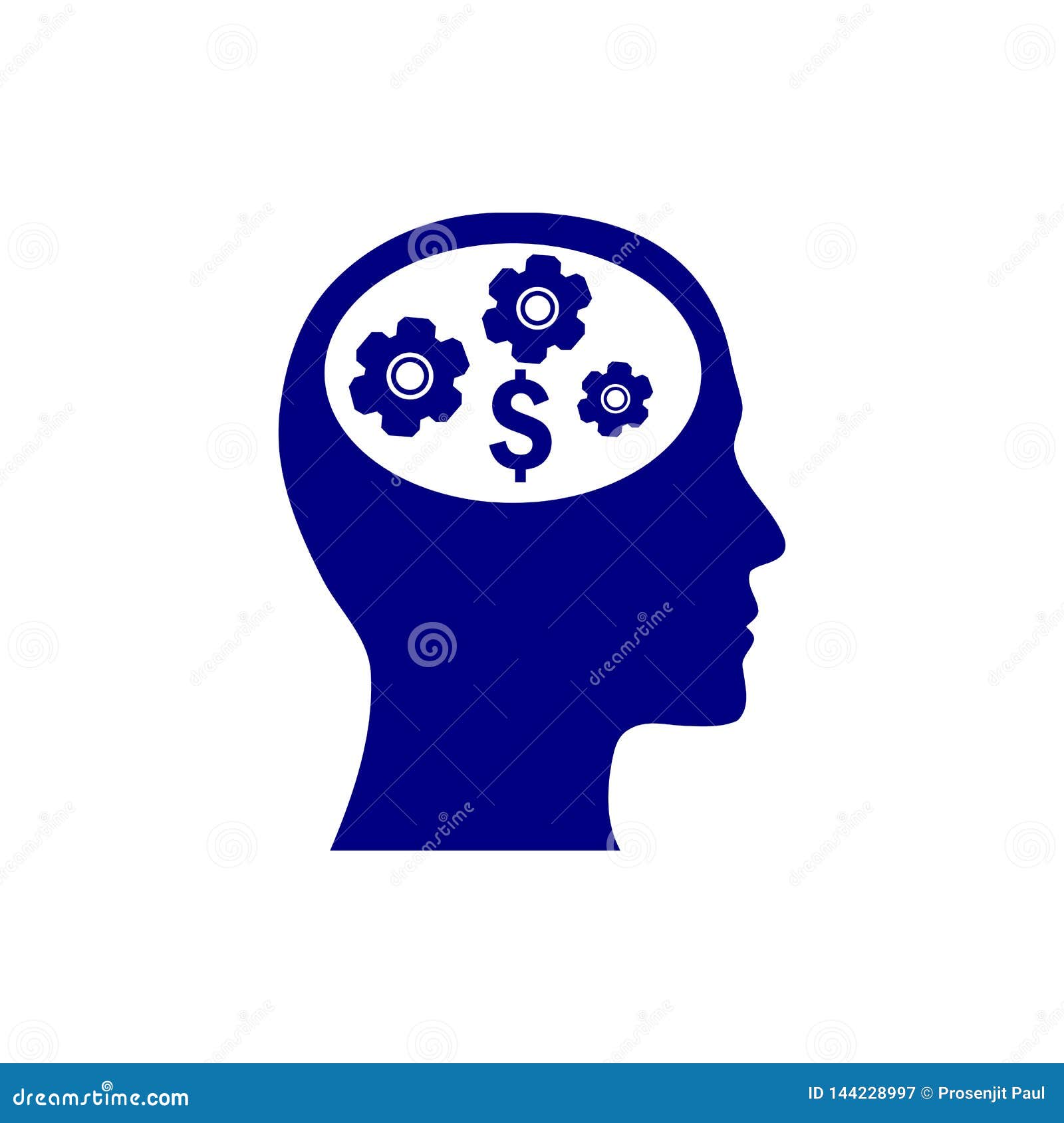 Business, Develop,setting, Innovation, Creative Idea Management Navy ...