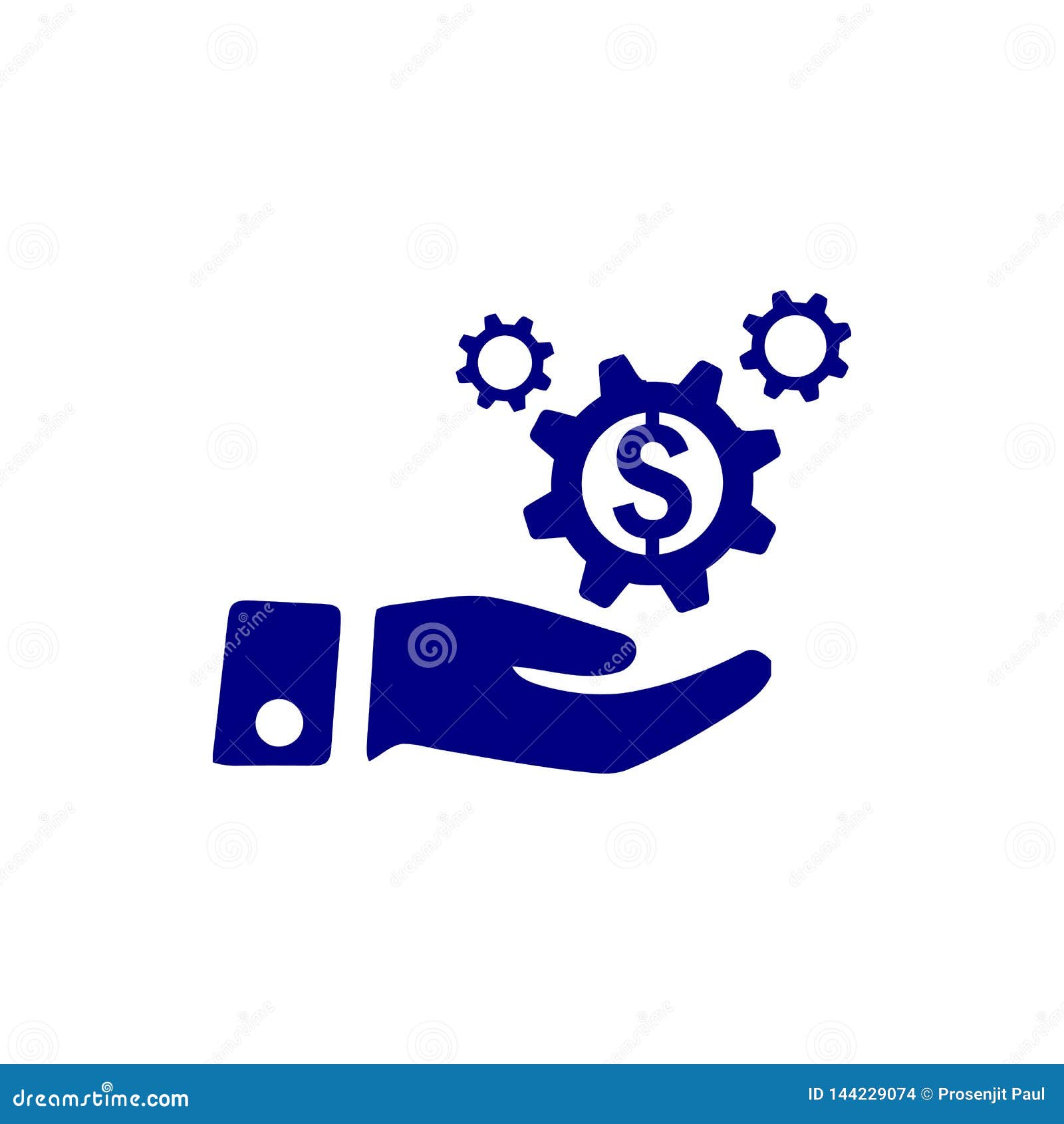 Business, Develop,setting, Innovation, Creative Idea Management Navy ...