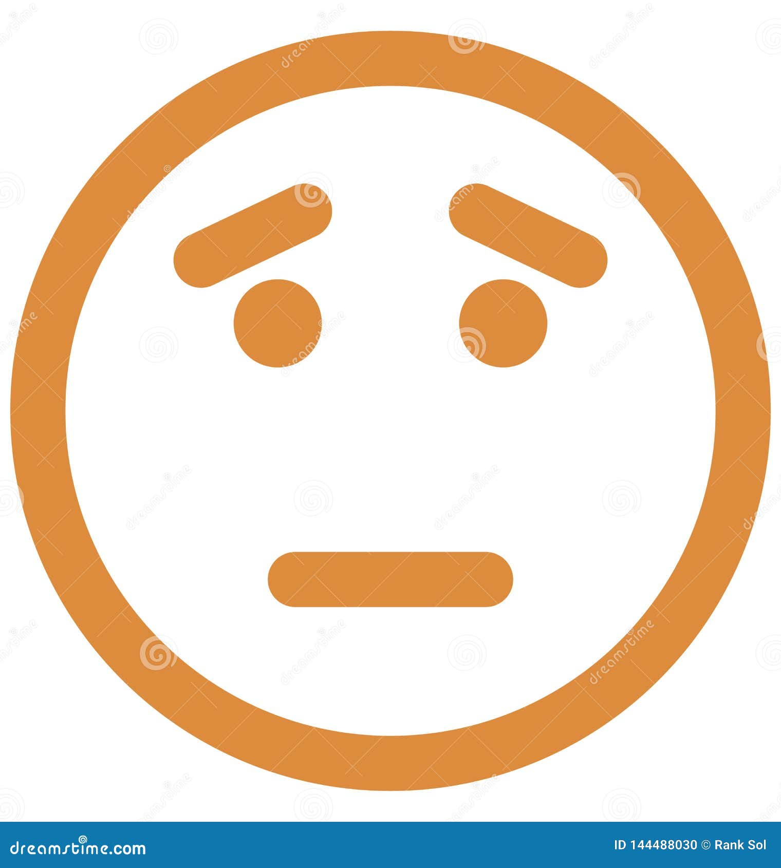 Print Emoticon, Emoticons Vector Isolated Icon Which Can Easily Modify ...