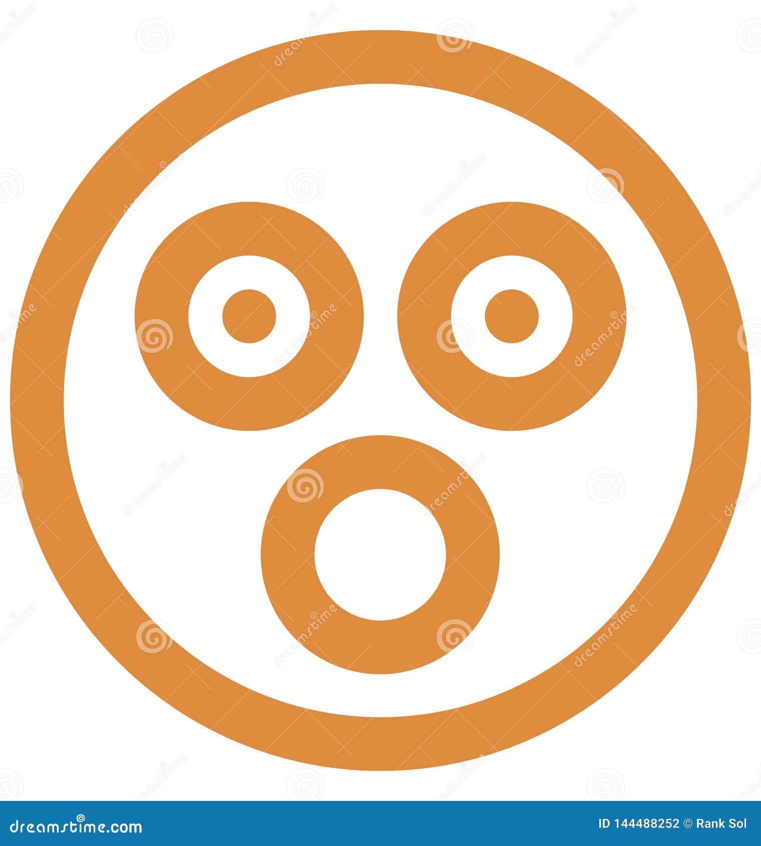 Temper, Amazed Vector Isolated Icon Which Can Easily Modify or Edit ...