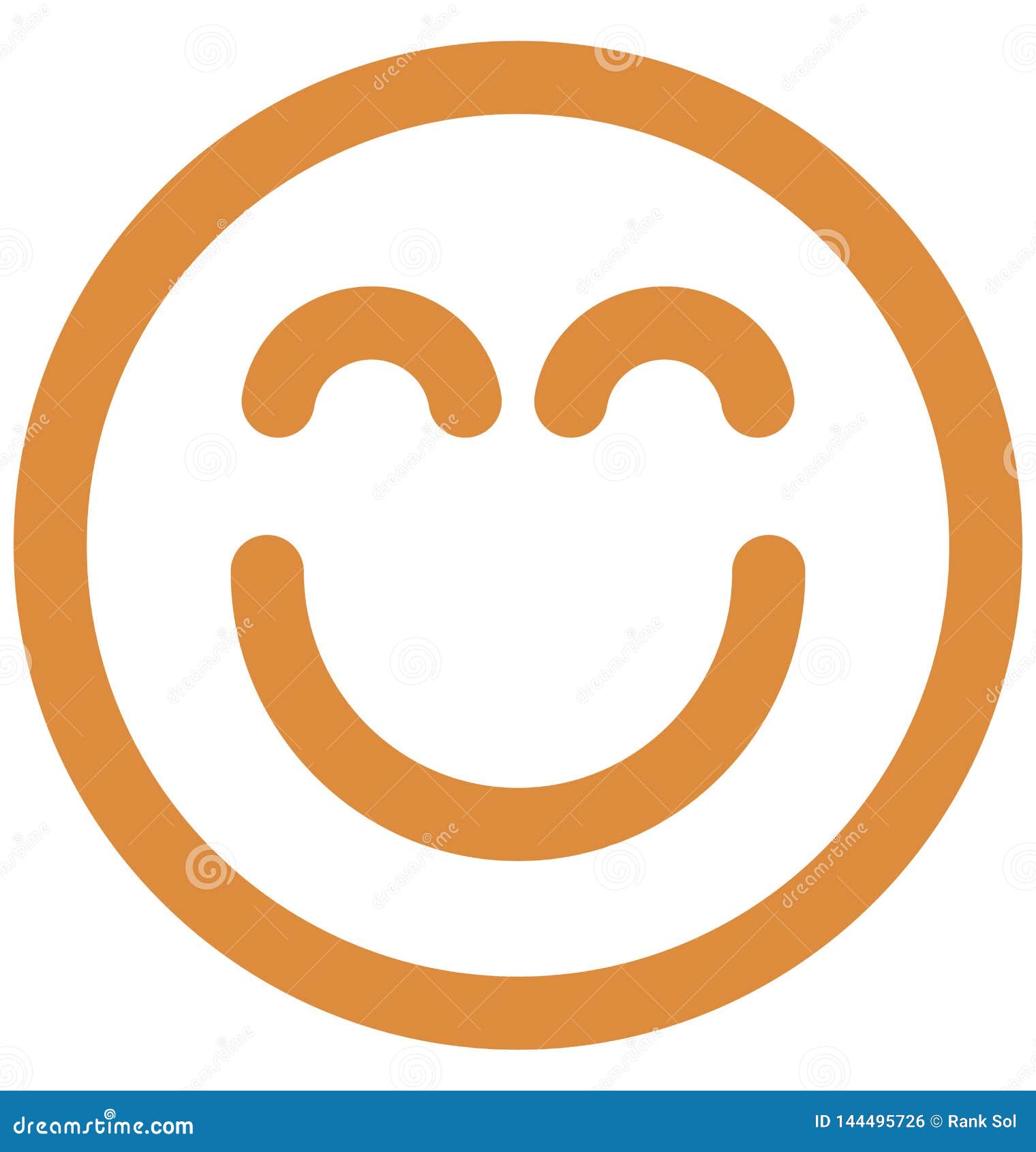 Nodding, Smile Vector Isolated Icon Which Can Easily Modify or Edit ...