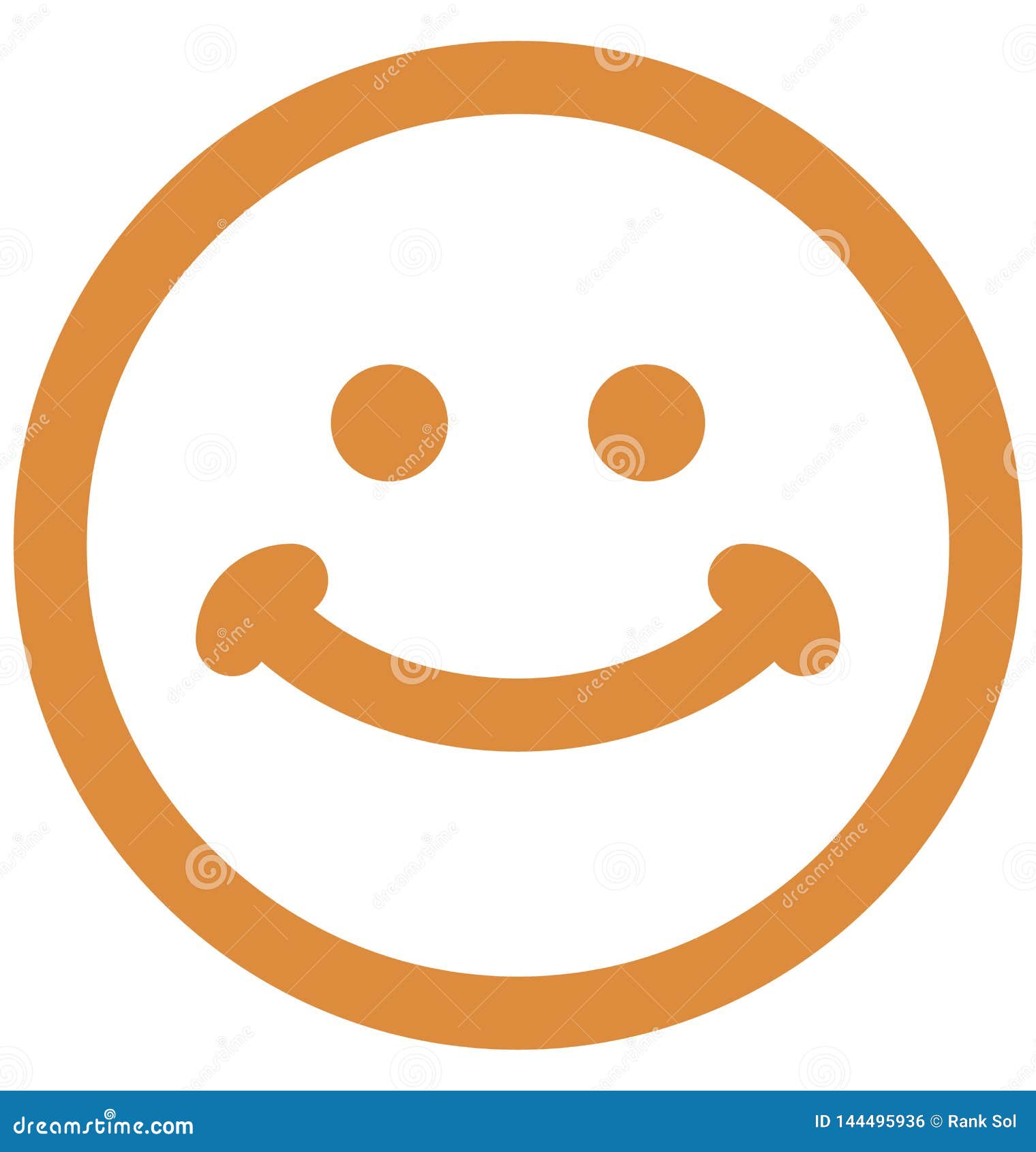 Happy, Smile Vector Isolated Icon Which Can Easily Modify or Edit Stock ...