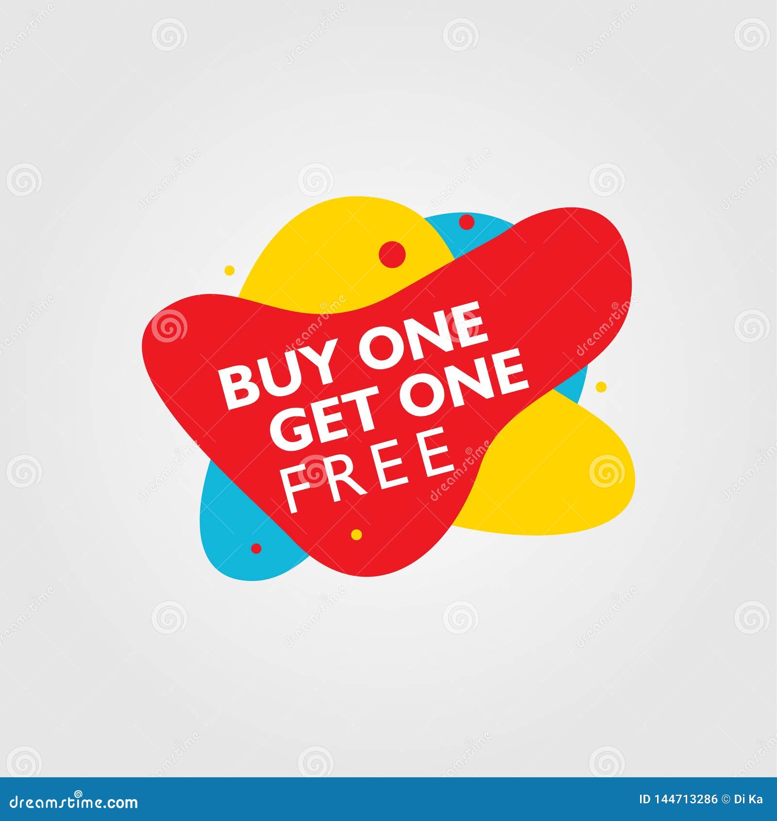 Buy One Get One Free Special Offer for Sale Stock Vector - Illustration ...