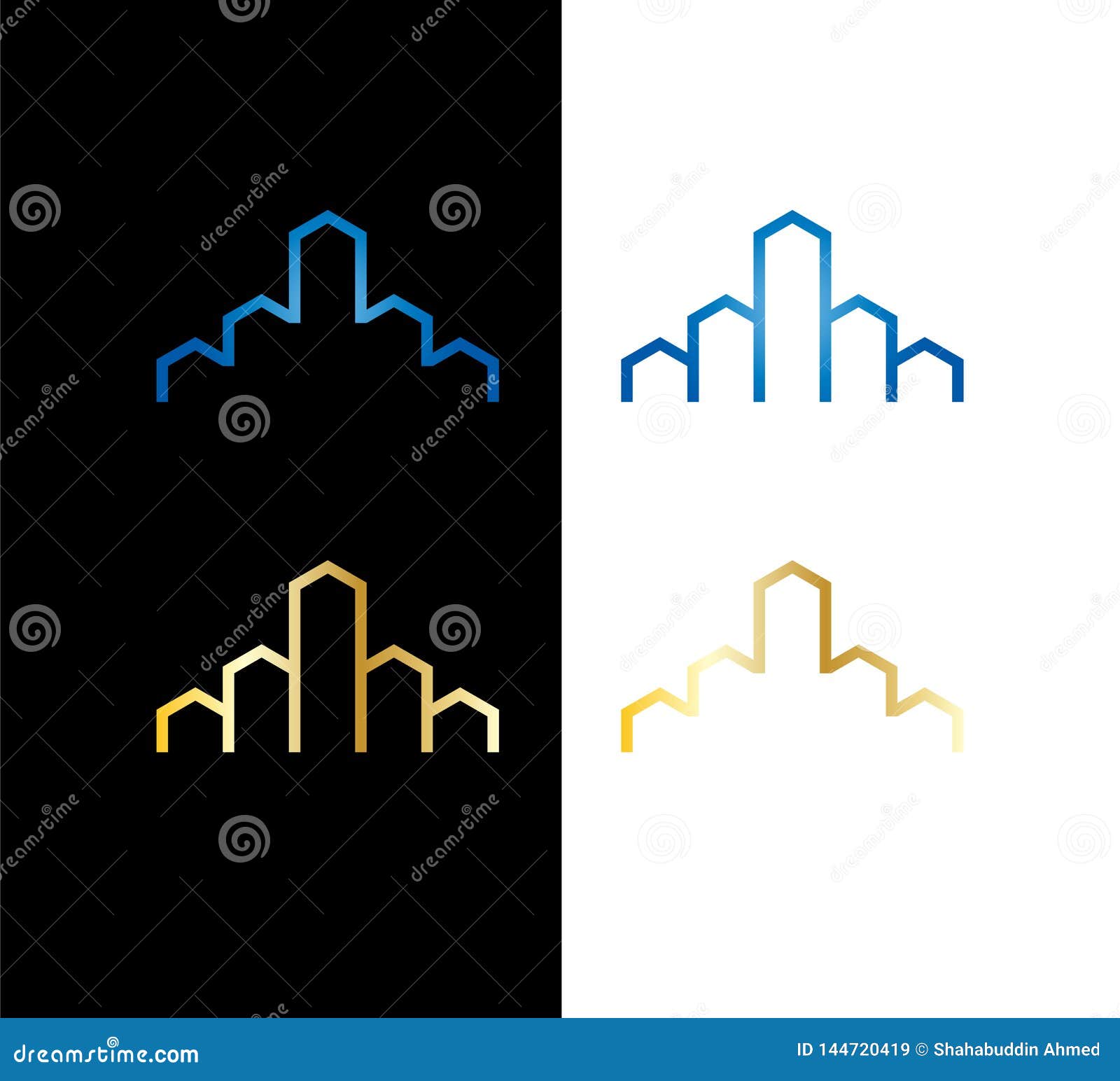 Real Estate Business Logo. Property Development, Building and ...