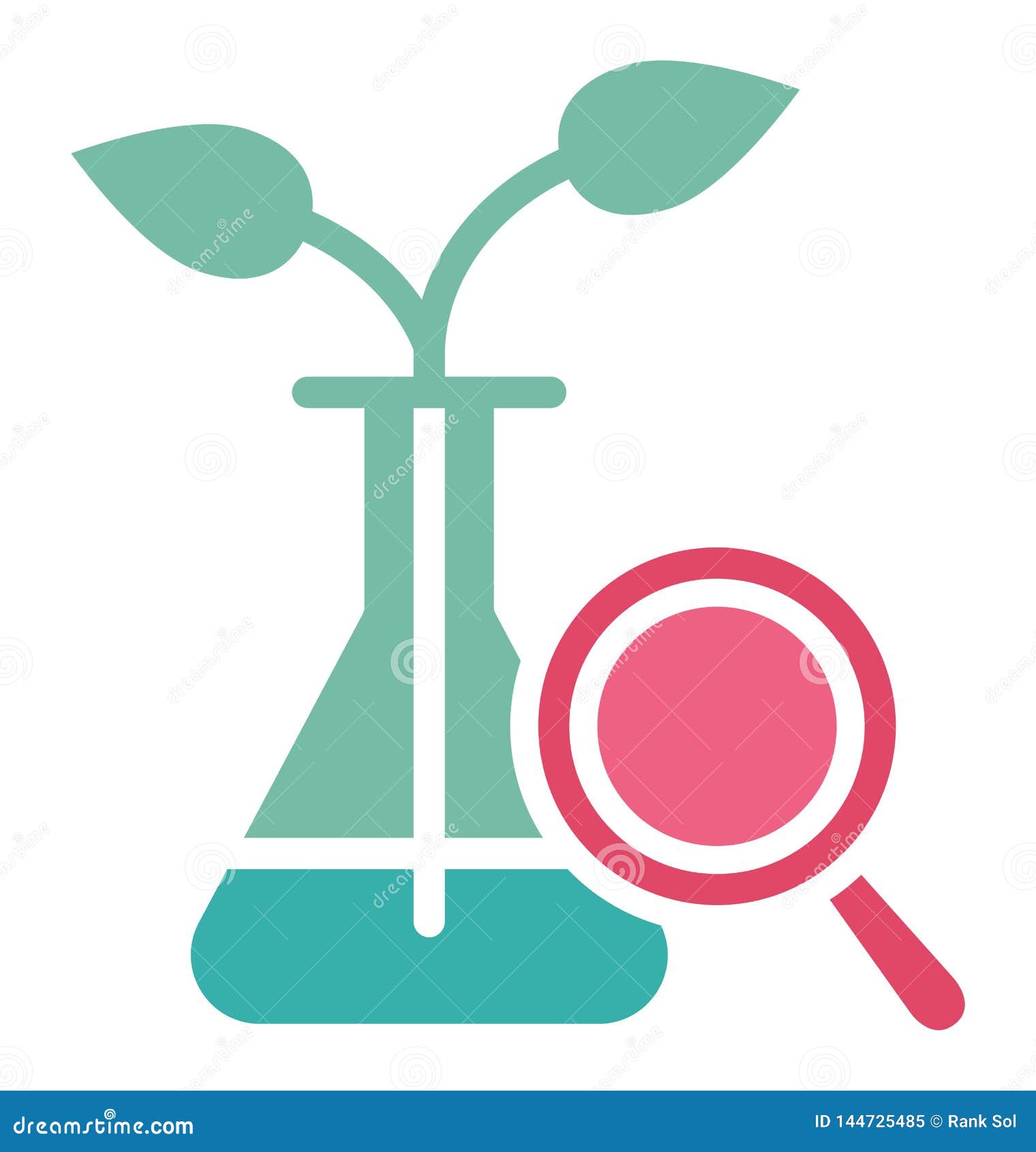 Bio Research Isolated Vector Icon Which Can Easily Modify or Edit Stock ...