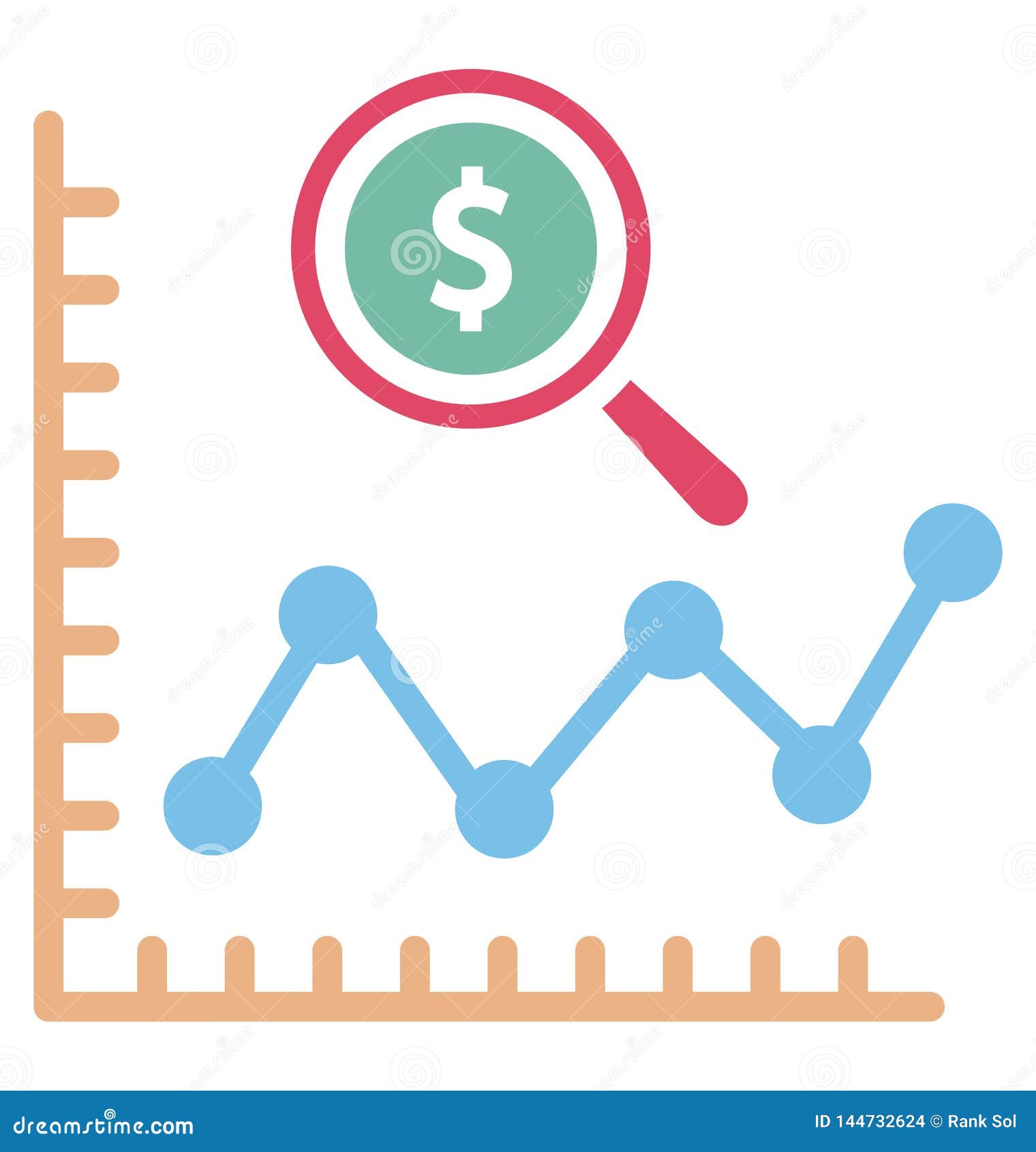 Business Evaluation Isolated Vector Icon Which Can Easily Modify or ...