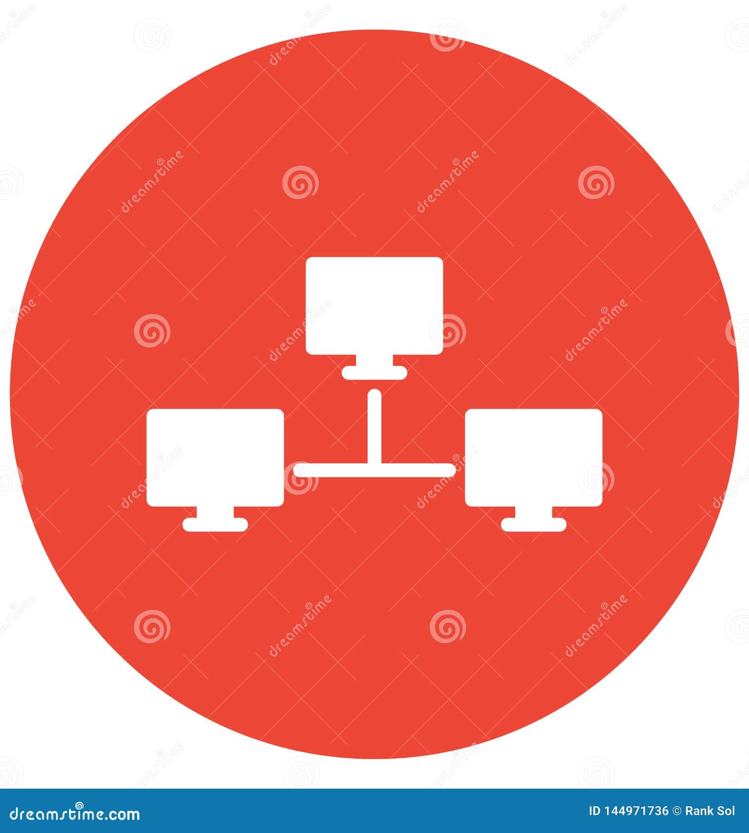 Print Broadband Networking Isolated Vector Icon Which Can Easily Modify ...
