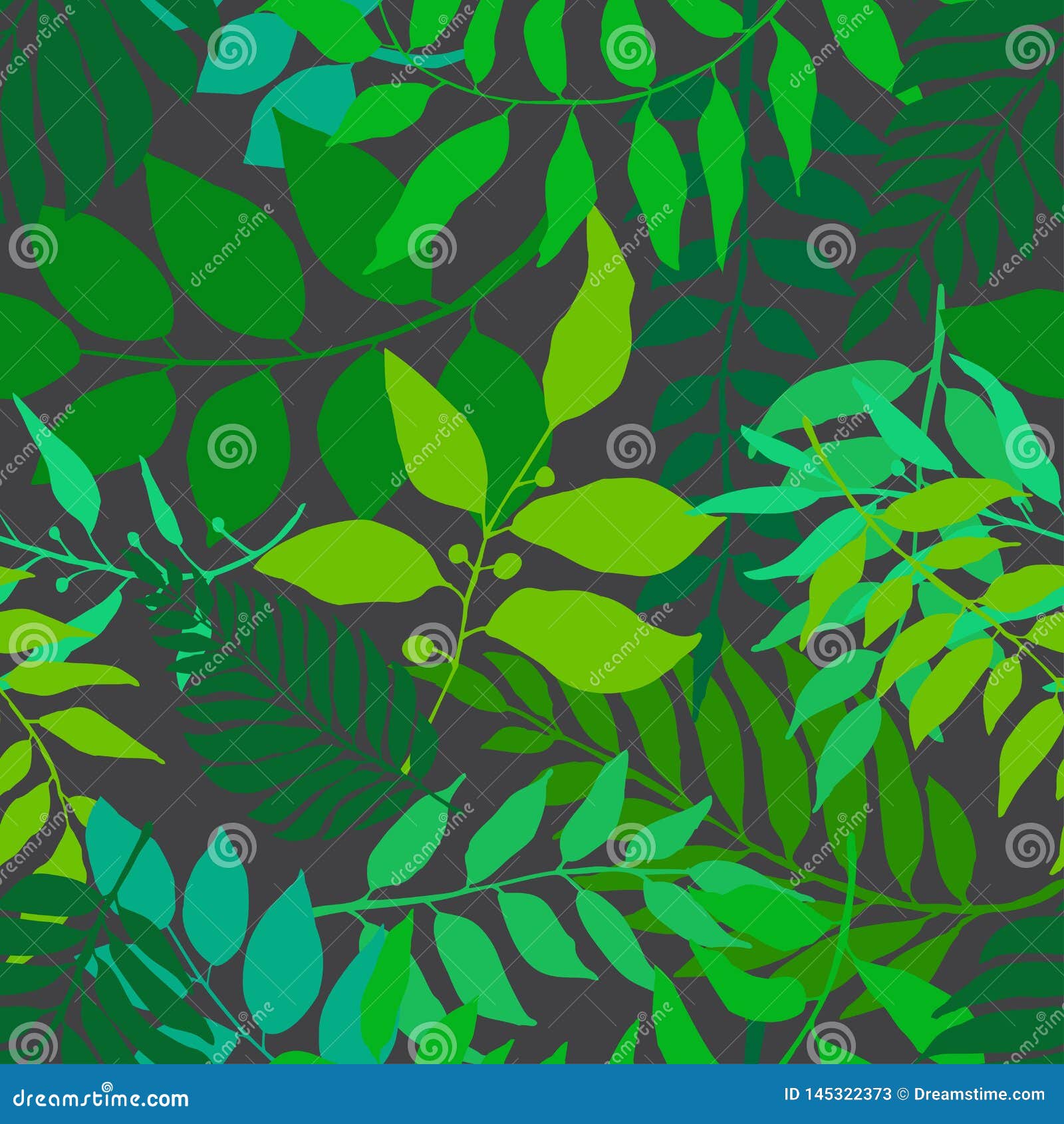 Bright Green Seamless Pattern Stock Vector - Illustration of eps10 ...