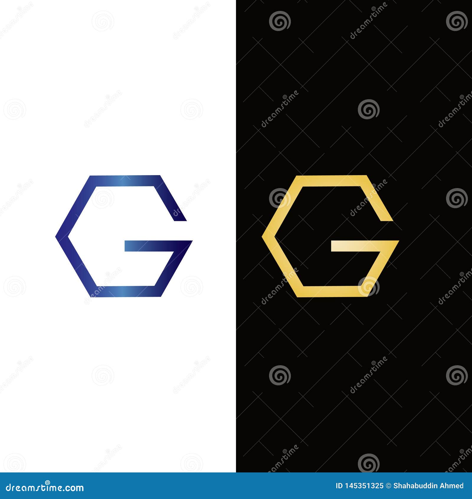 Hexagon Letter G Logo Design. Real Estate Logo or Icon for Your Company ...