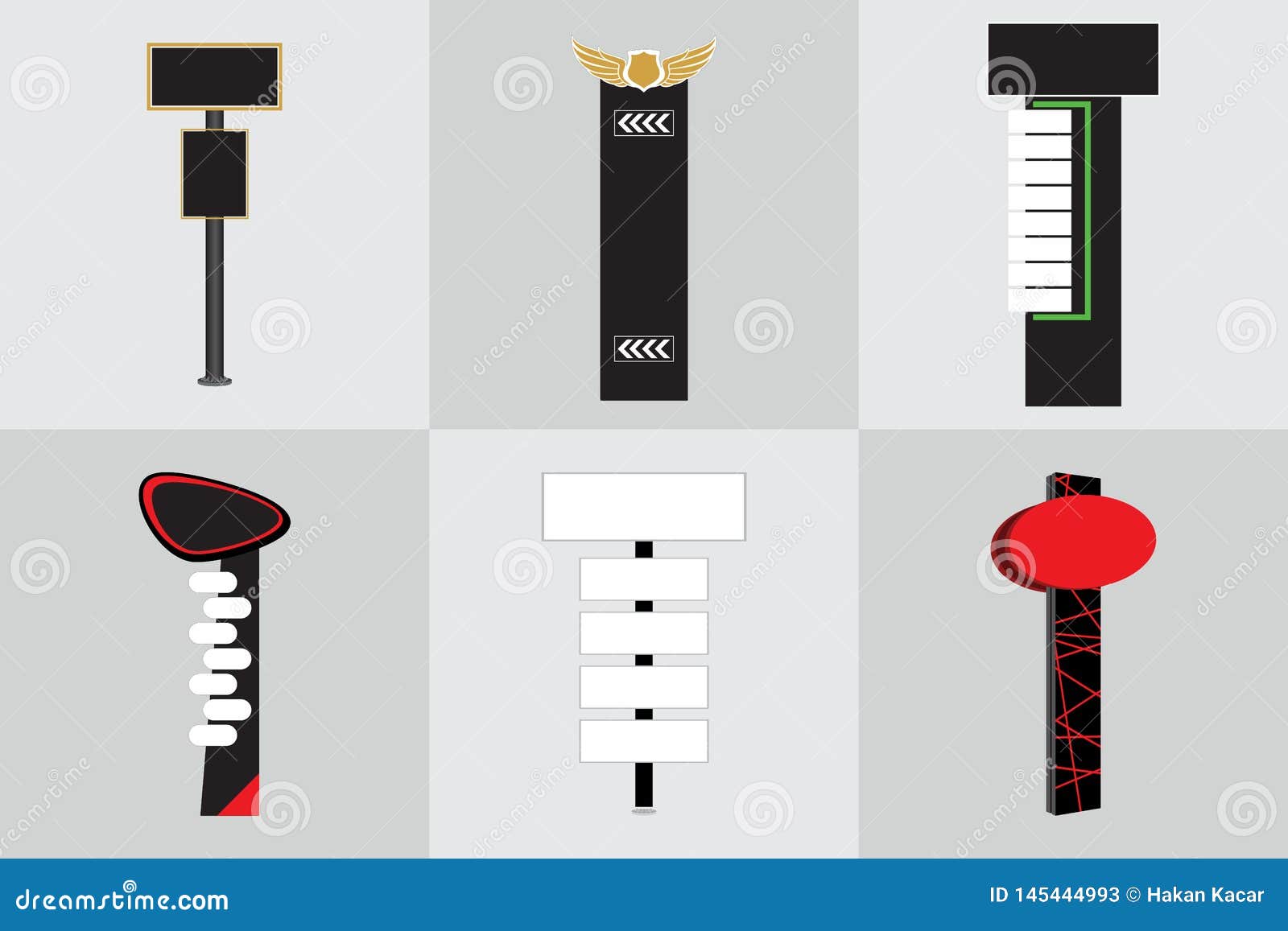 Office Exterior Monument Sign Pylon Sign Signage Advertising ...