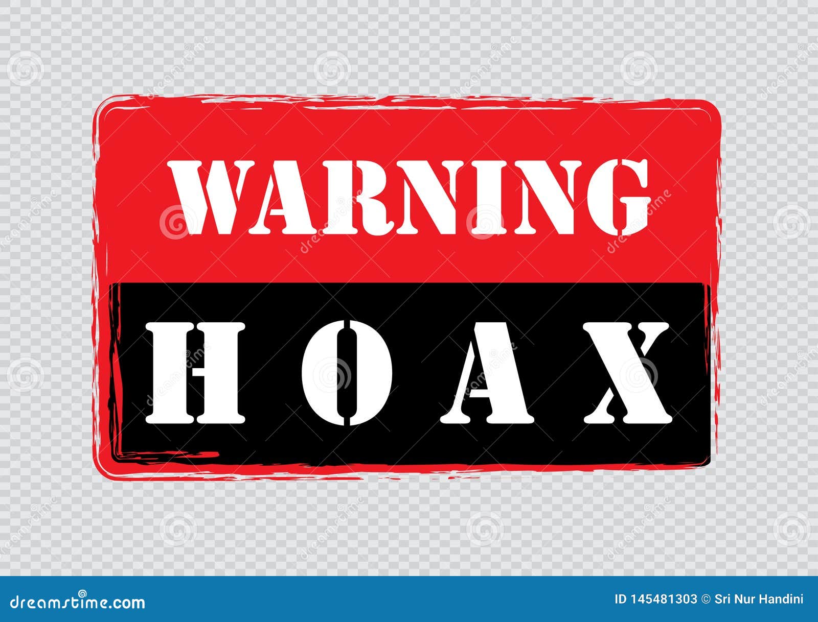 Hoax Warning Label Set Vector Illustration | CartoonDealer.com #127064956