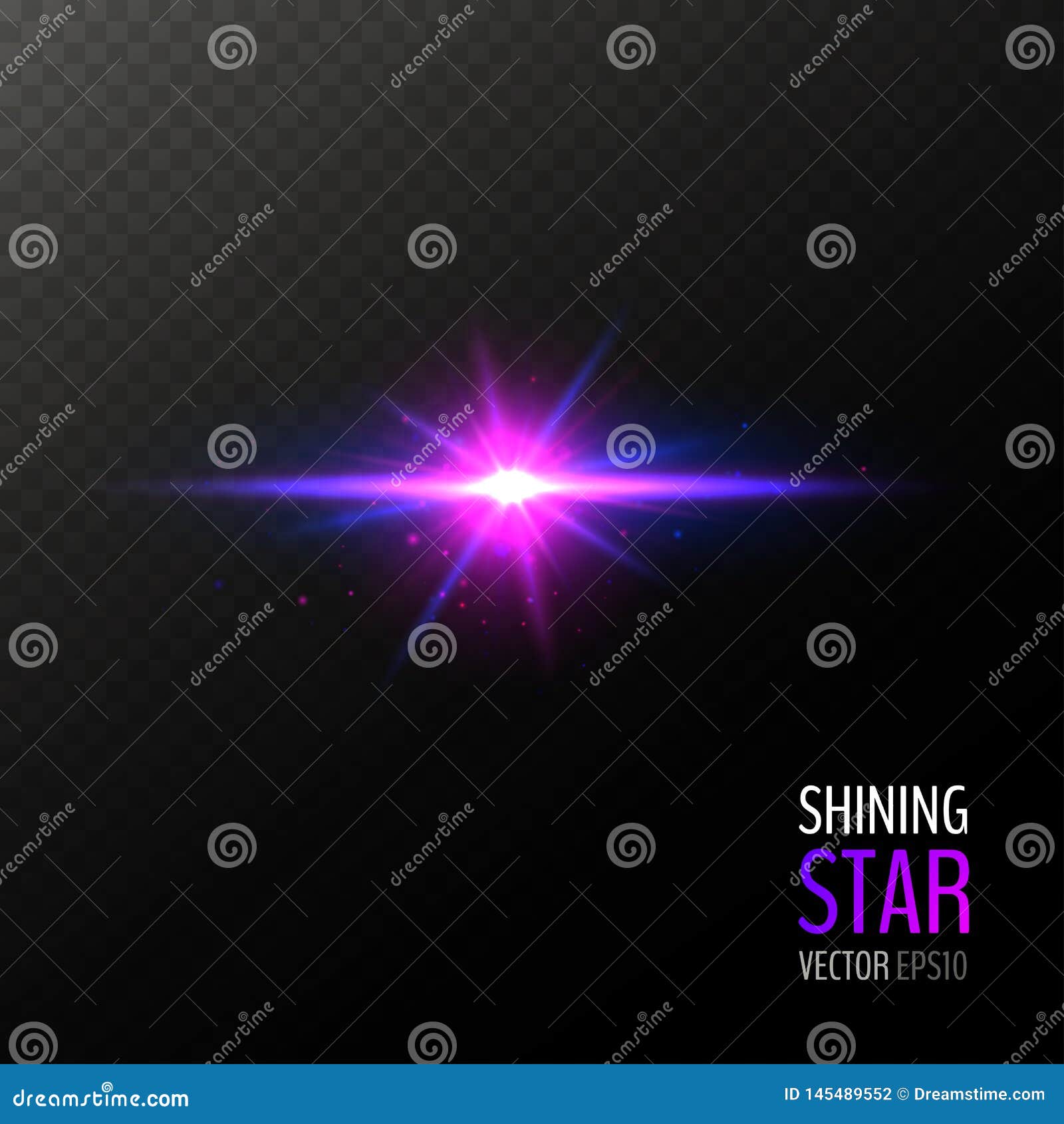 Violet magic explosion stock vector. Illustration of effect - 145489552