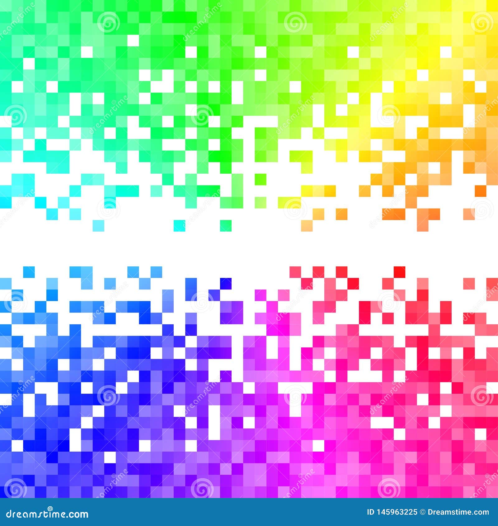 Colorful pixel background stock vector. Illustration of culture - 145963225