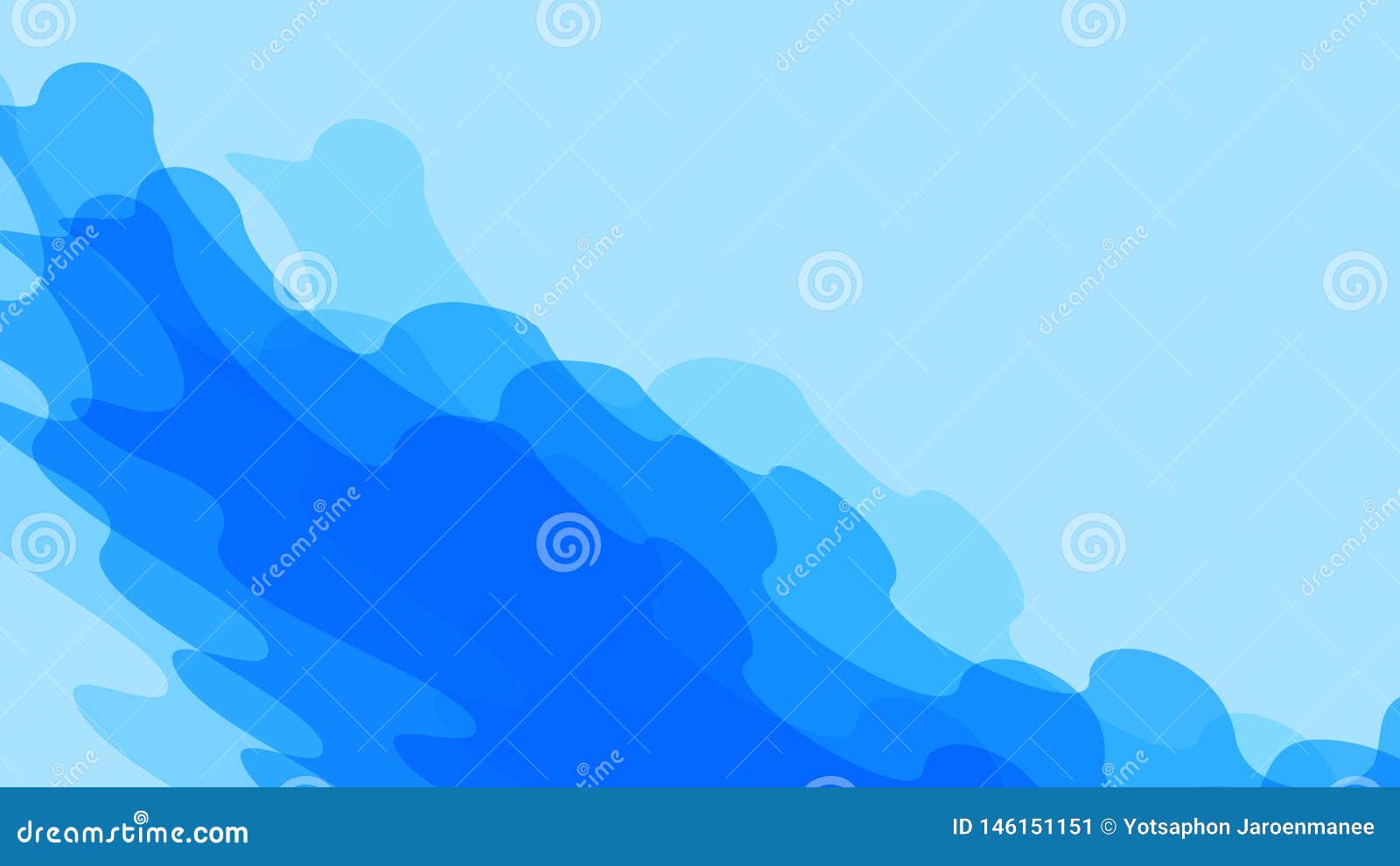 Abstract Blue Water Splash on Background Wallpaper 2 Stock Vector ...