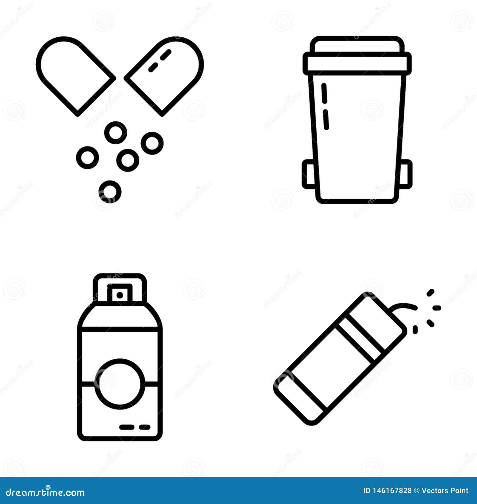 Concern Line Icon Concept. Concern Vector Linear Illustration, Symbol ...
