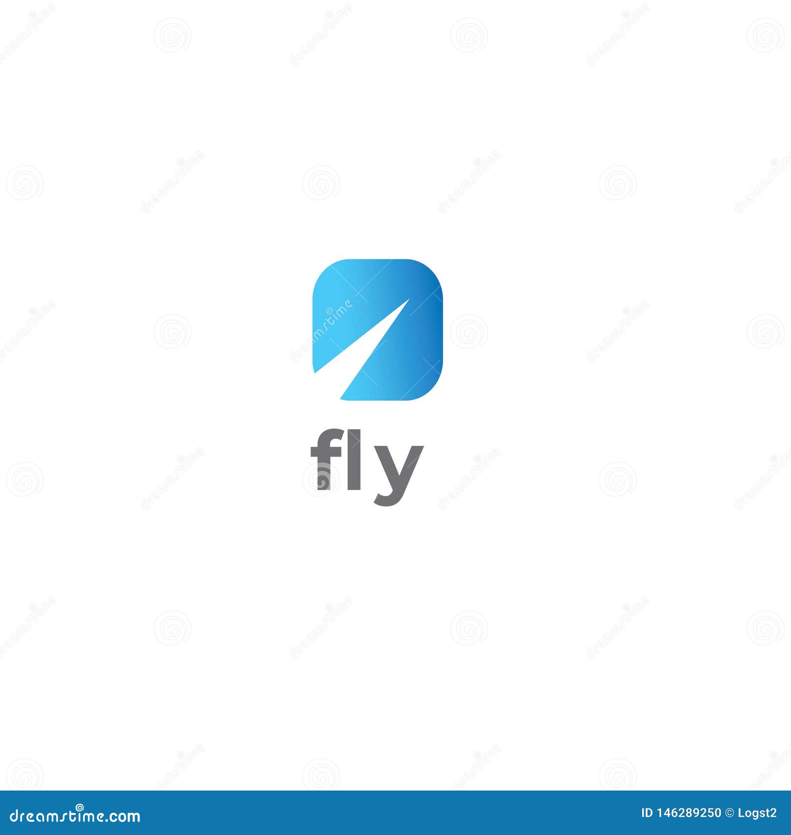 Fly Vector Logo. Fly Emblem Stock Vector - Illustration of wing, emblem ...