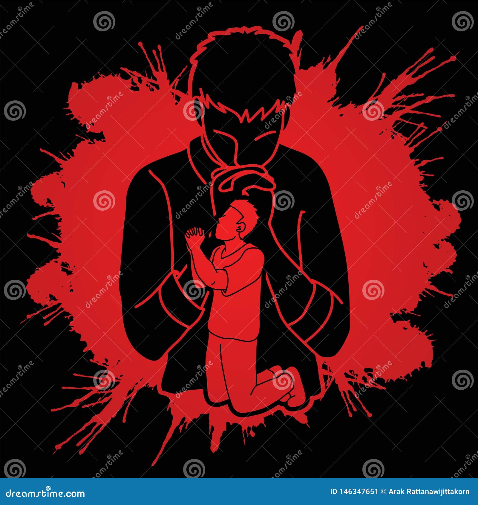 Prayer, Christian Praying ,Praise God, Worship Cartoon Graphic Stock ...