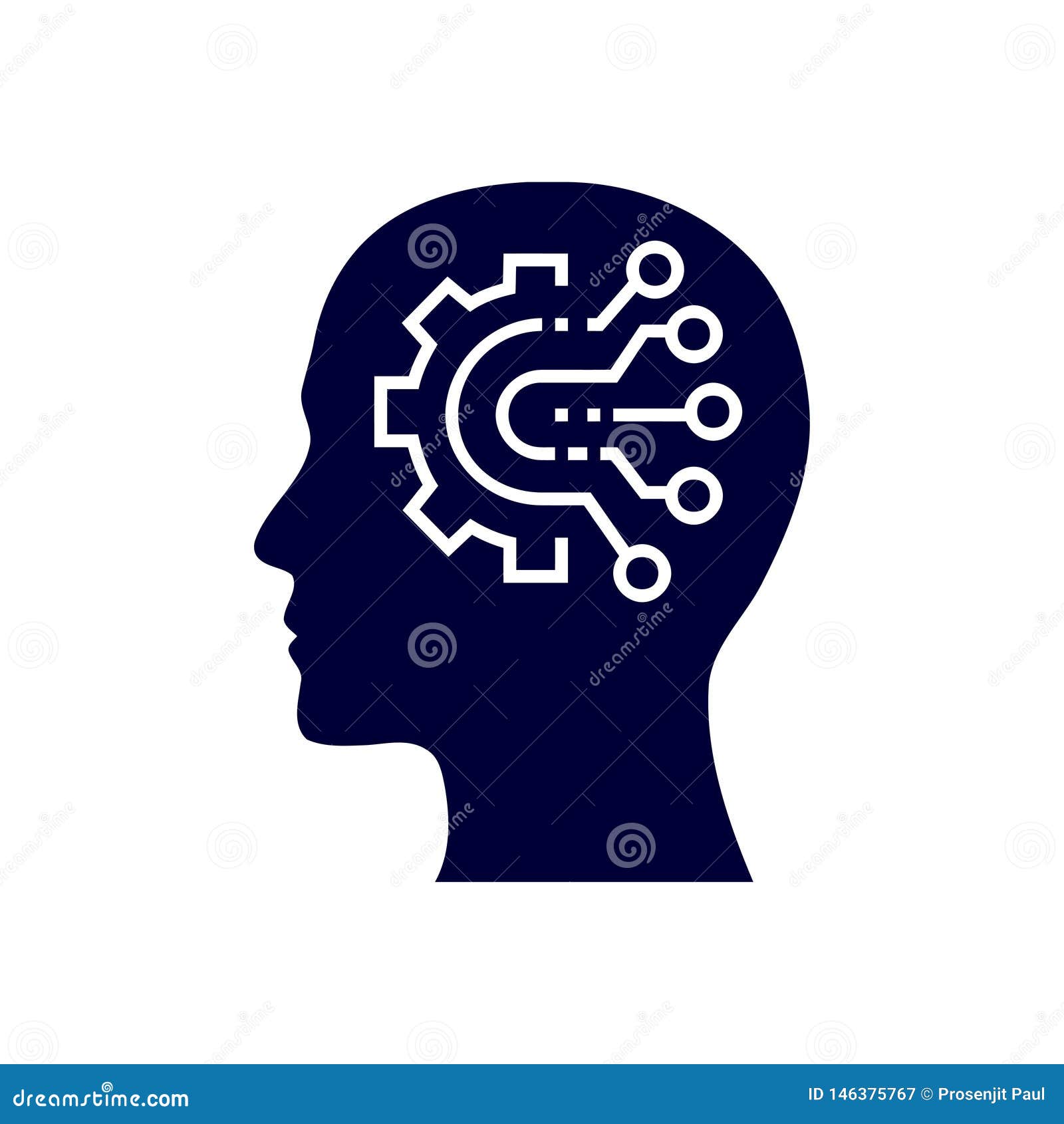 Digital Human Head, Brain, Technology, Man, Head, Memory, Technology ...