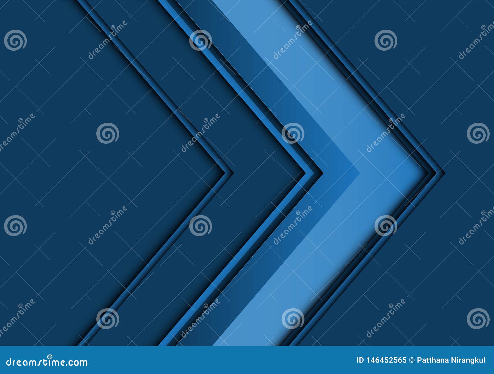 Abstract Blue Arrow Direction Design Modern Futuristic Background ...