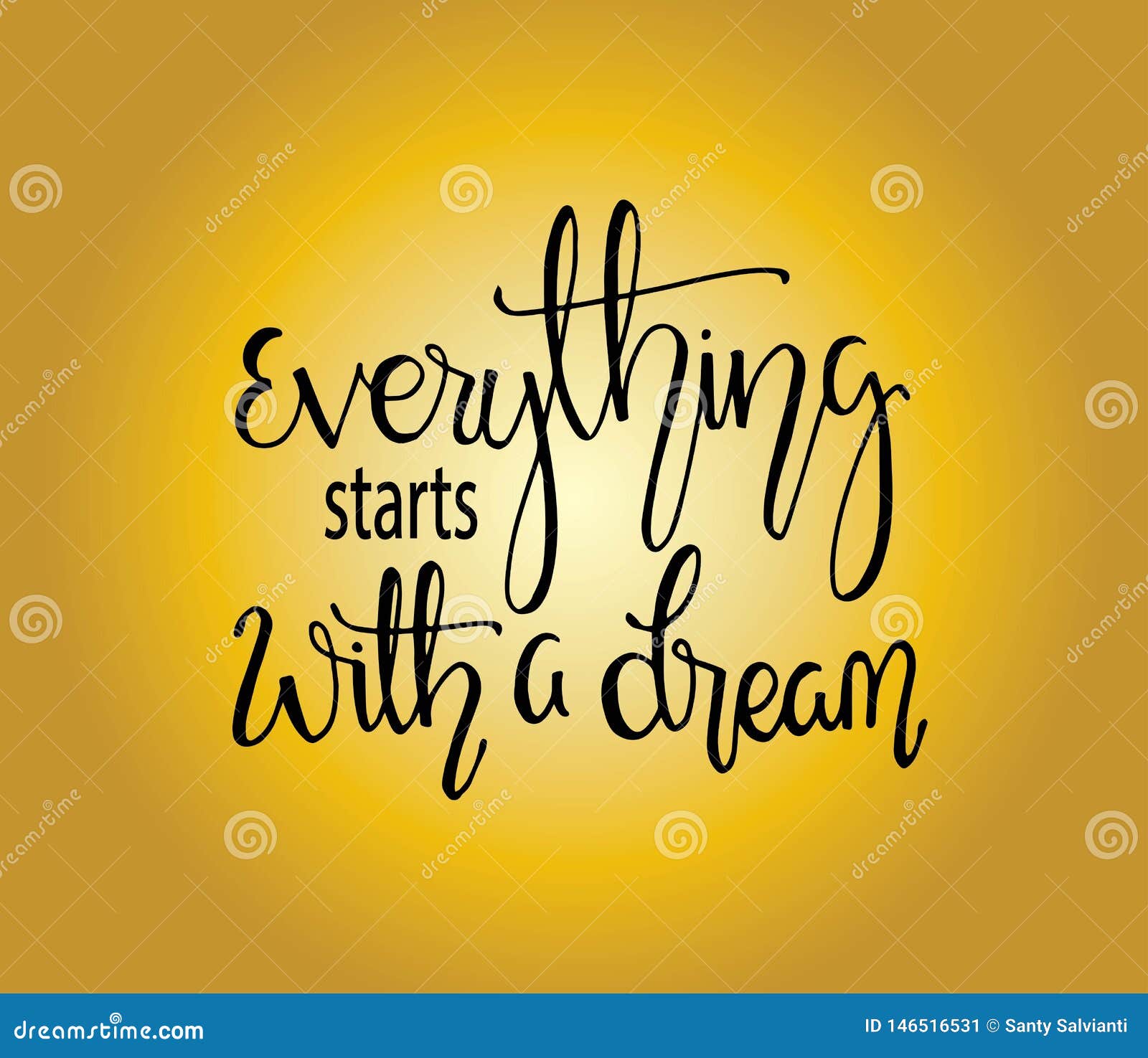Everything Starts From A Dream Vector, Three Pieces Poster Design ...