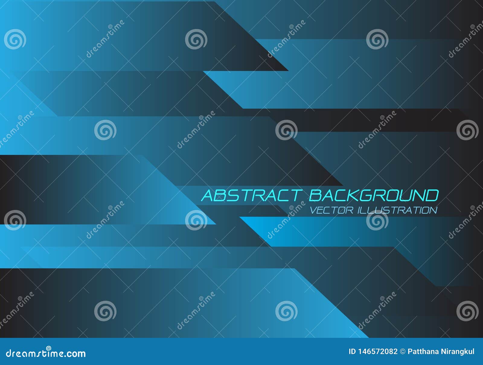 Abstract Blue Black Speed Geometric Technology Design Modern Futuristic ...