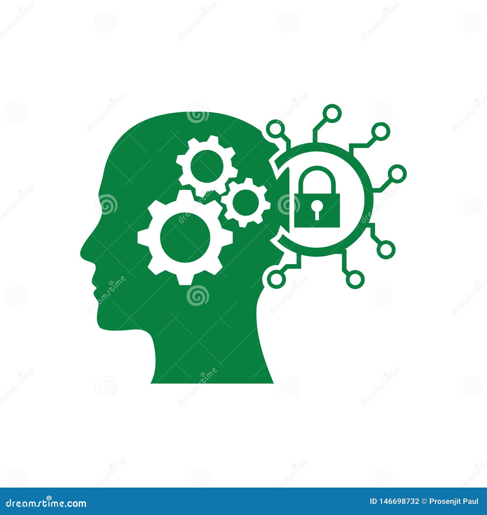 Digital Human Head, Brain, Technology, Head, Memory, Creative ...