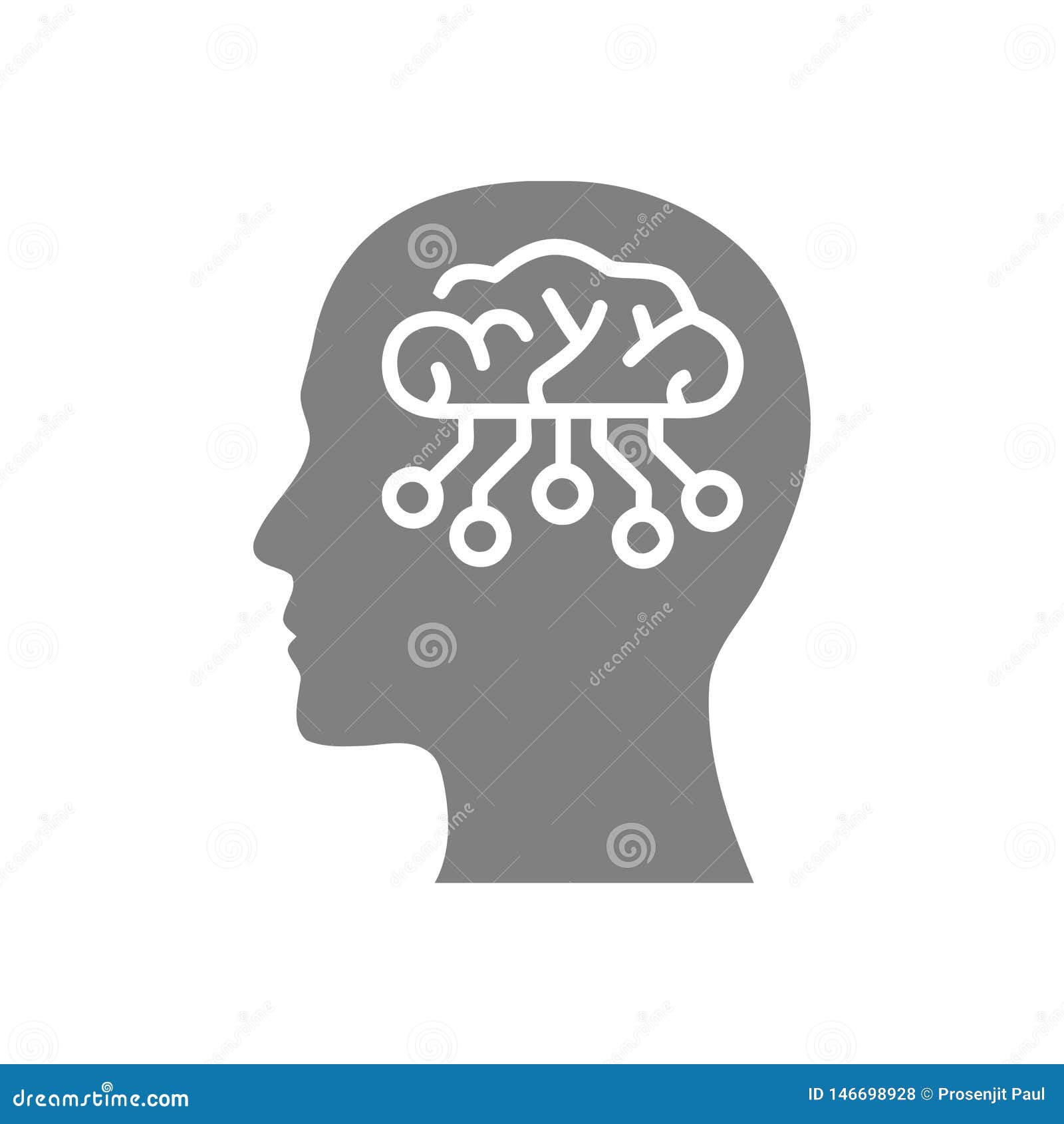 Digital Human Head, Brain, Technology, Head, Memory, Creative ...