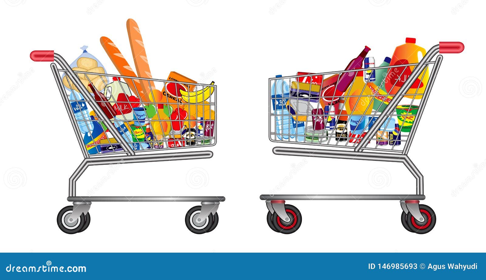 Full Set Of Food Packaging Icons, Product Guide Symbols. International ...