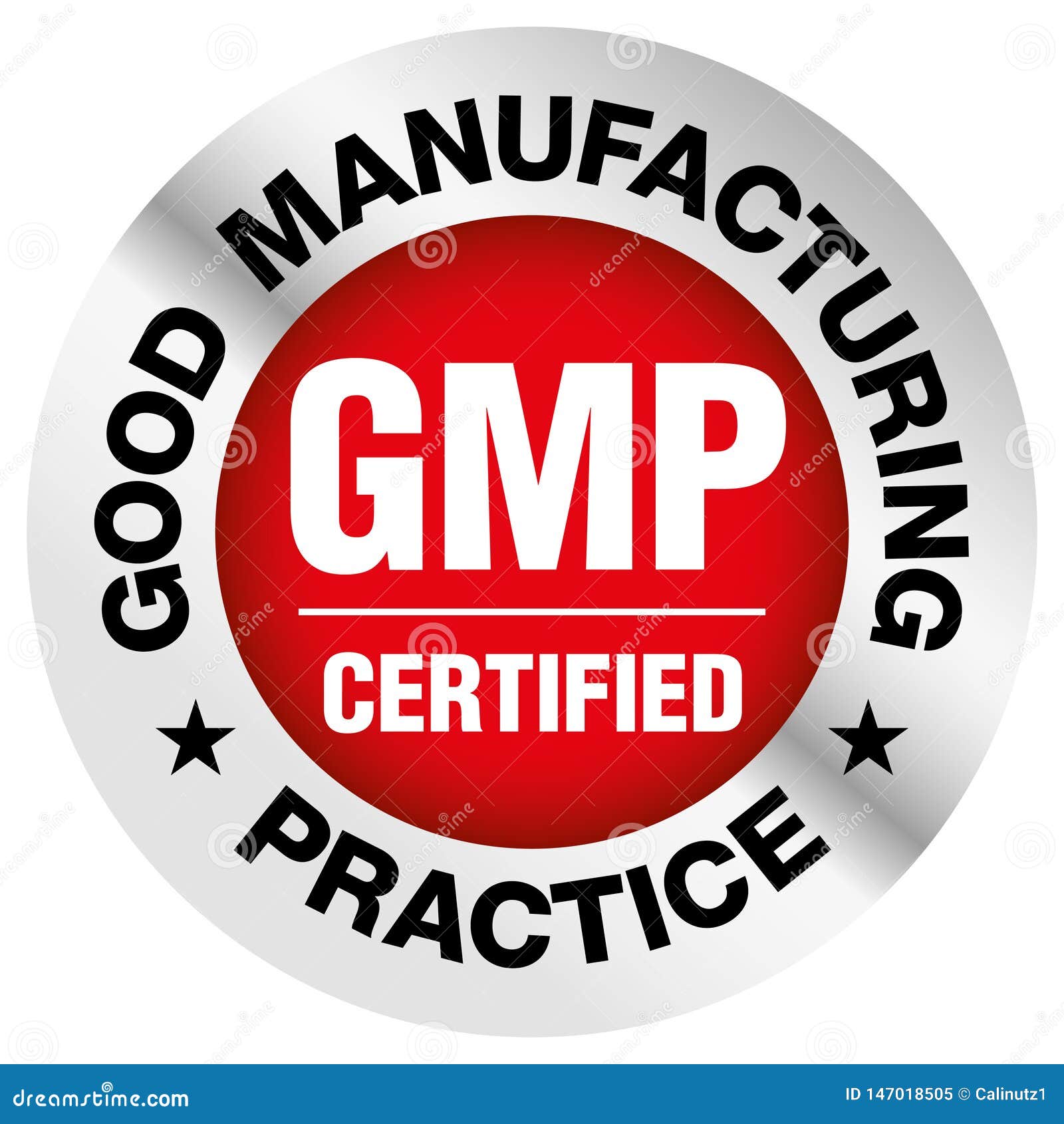 GMP vector badge stock vector. Illustration of food - 147018505