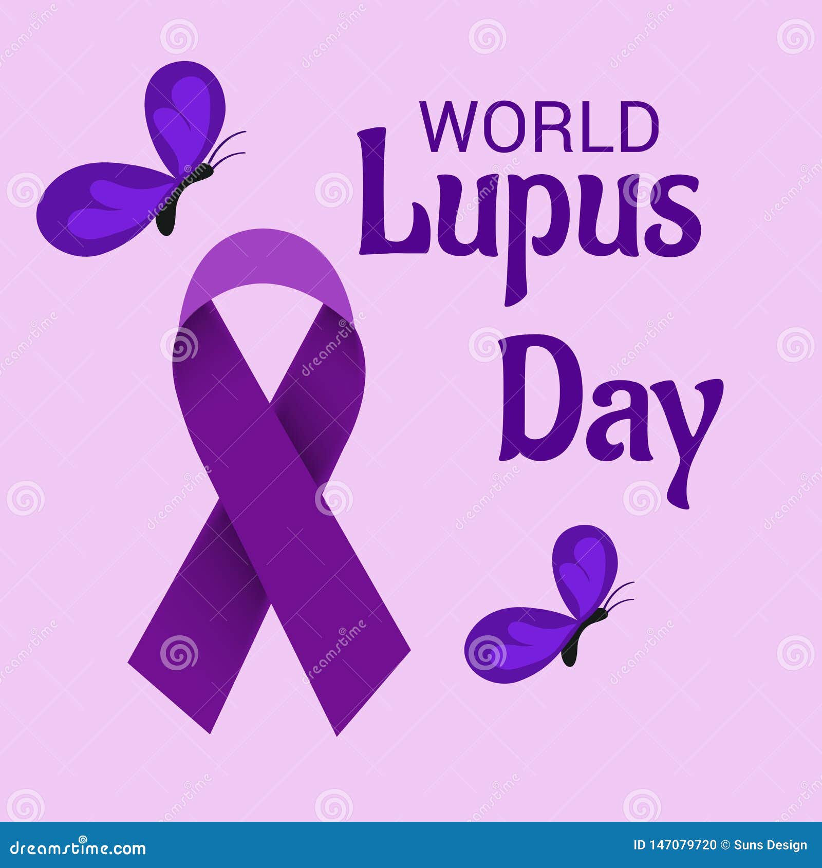 World Lupus Day. stock illustration. Illustration of brochure - 147079720