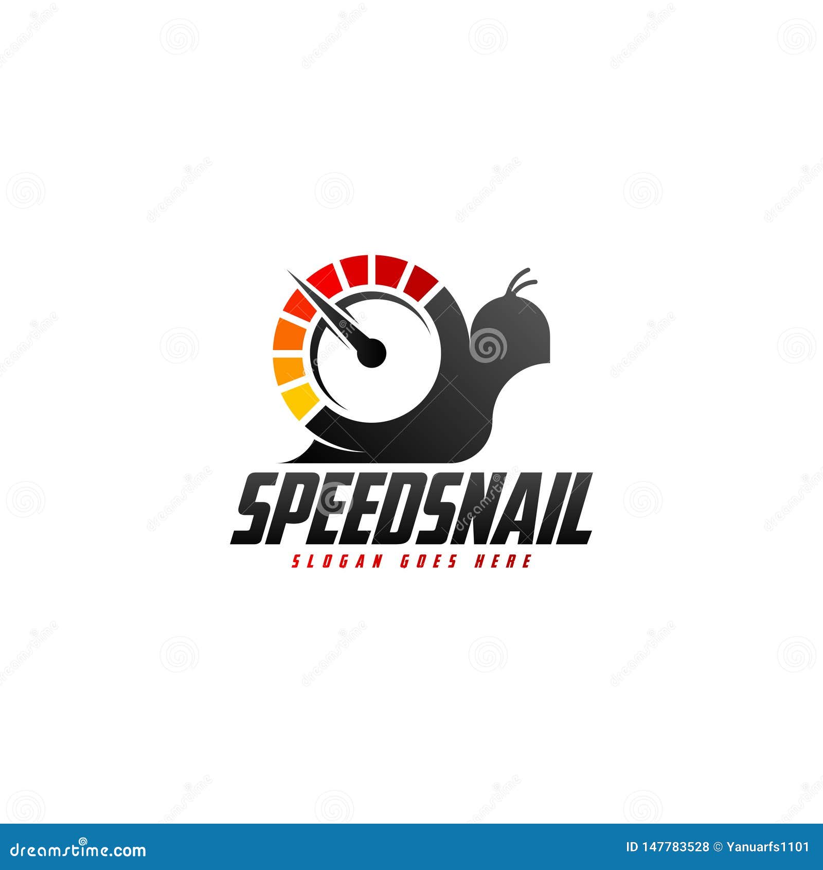 Speed Snail Logo Template Vector. Fast Snail Logo Concept. Animal Logo ...