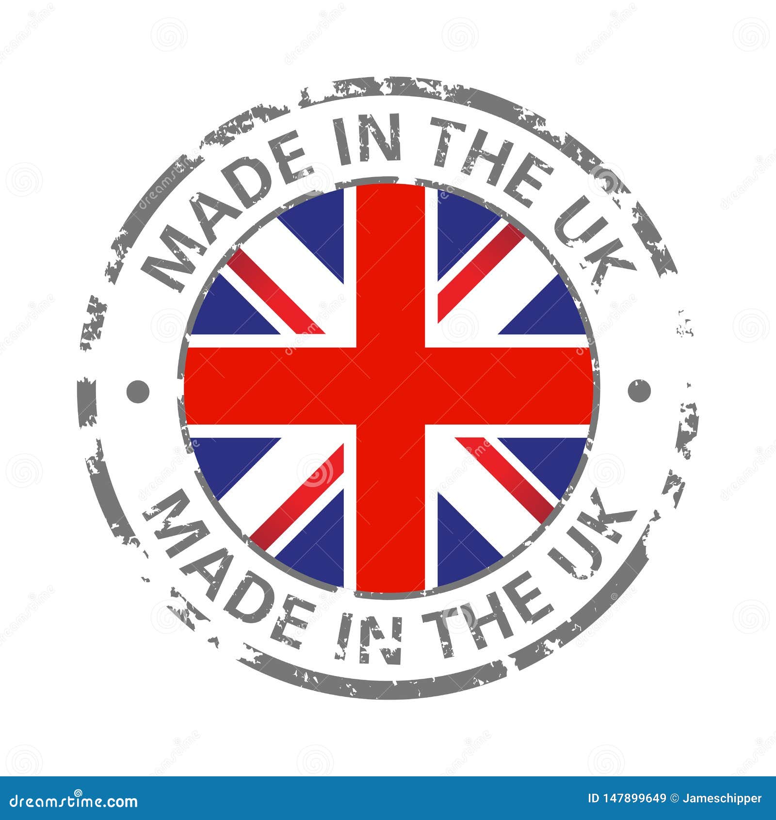 Made in the Uk Flag Grunge Icon Stock Vector - Illustration of label ...