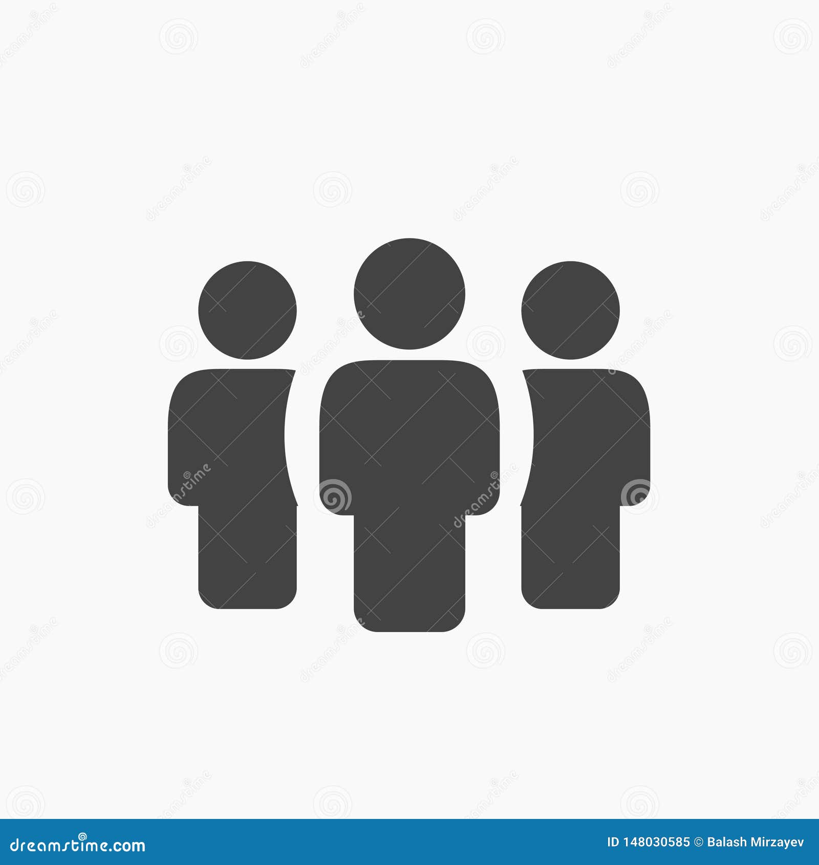 People, Person Symbol Icon, Vector Stock Vector - Illustration of user ...
