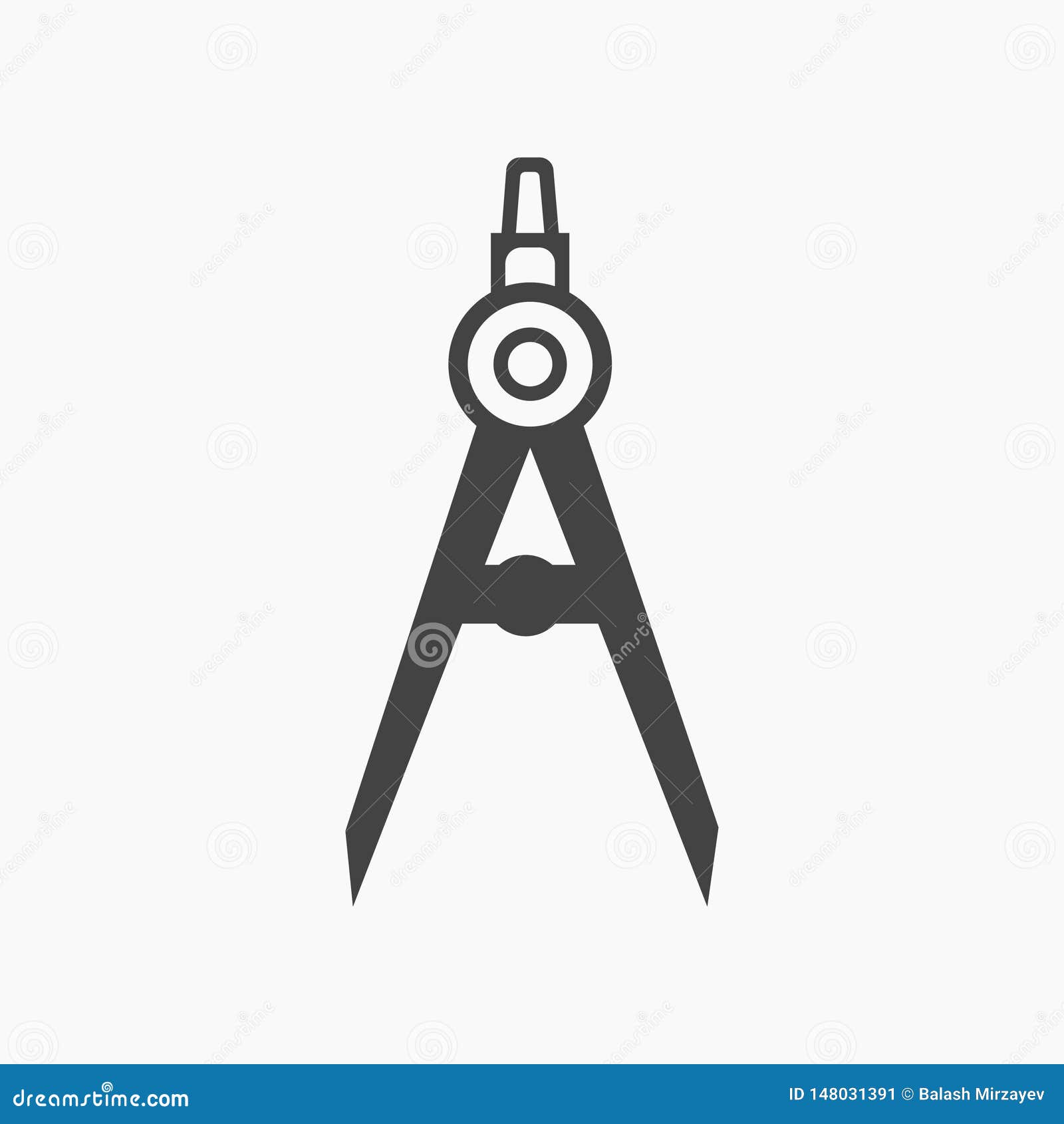 Dividers Icon Vector, Solid Illustration. Stock Vector - Illustration ...