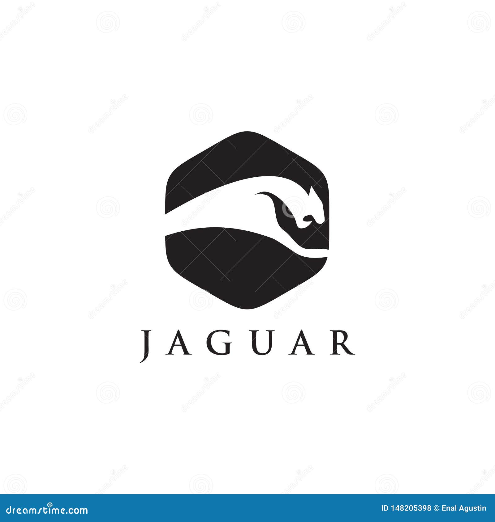 Running Jaguar Vector Illustration | CartoonDealer.com #2315002