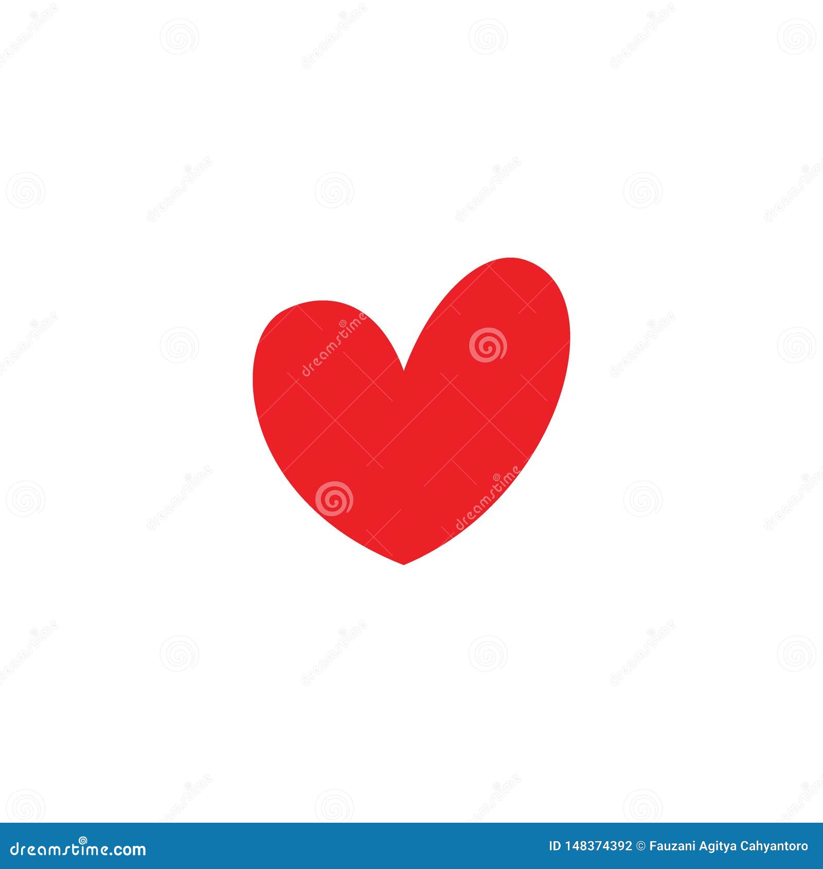 Modern Romantic Love Symbol or Icon Isolated Logo Concept Stock ...