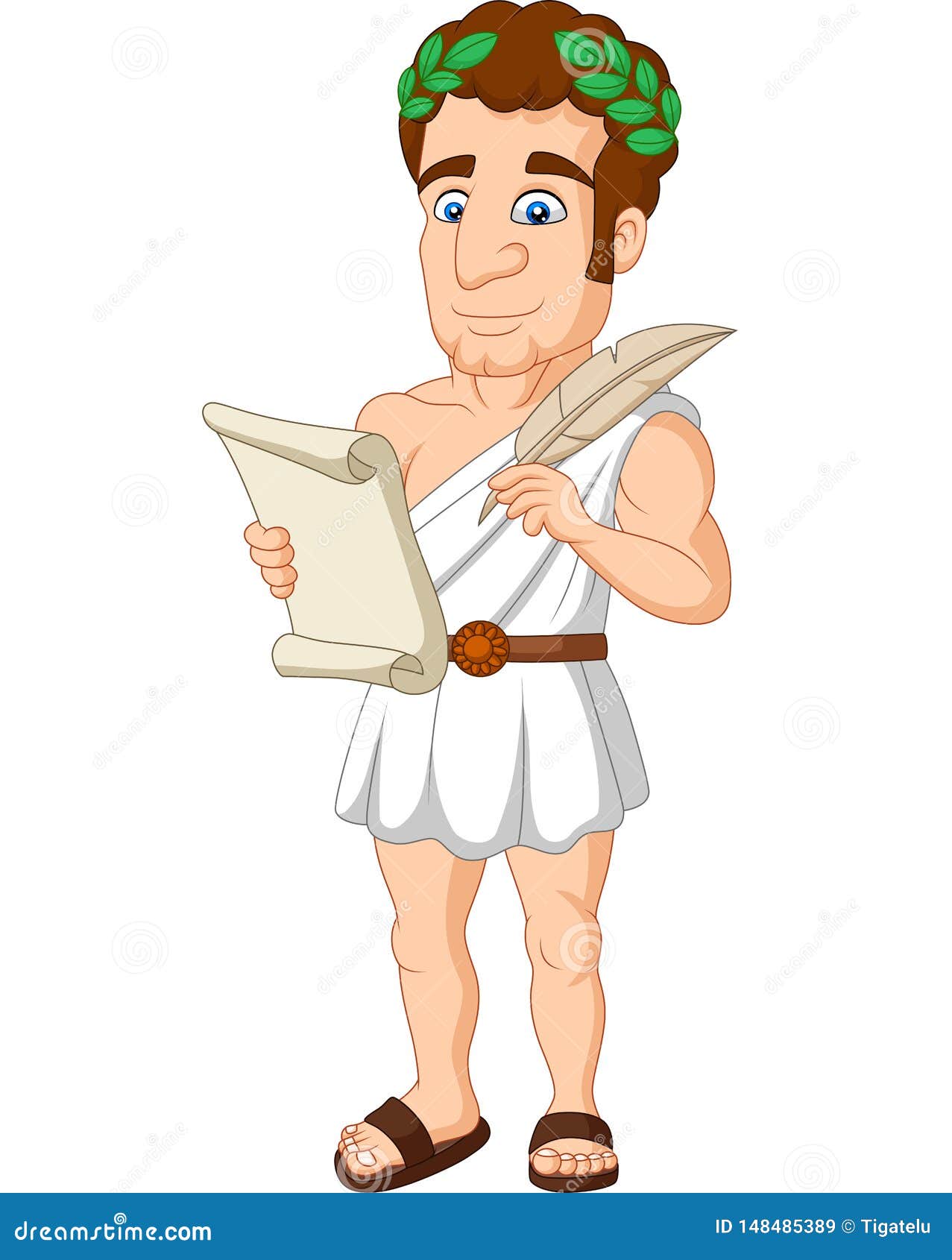 Greek Cartoon Couple Social Bubble Vector Illustration | CartoonDealer ...