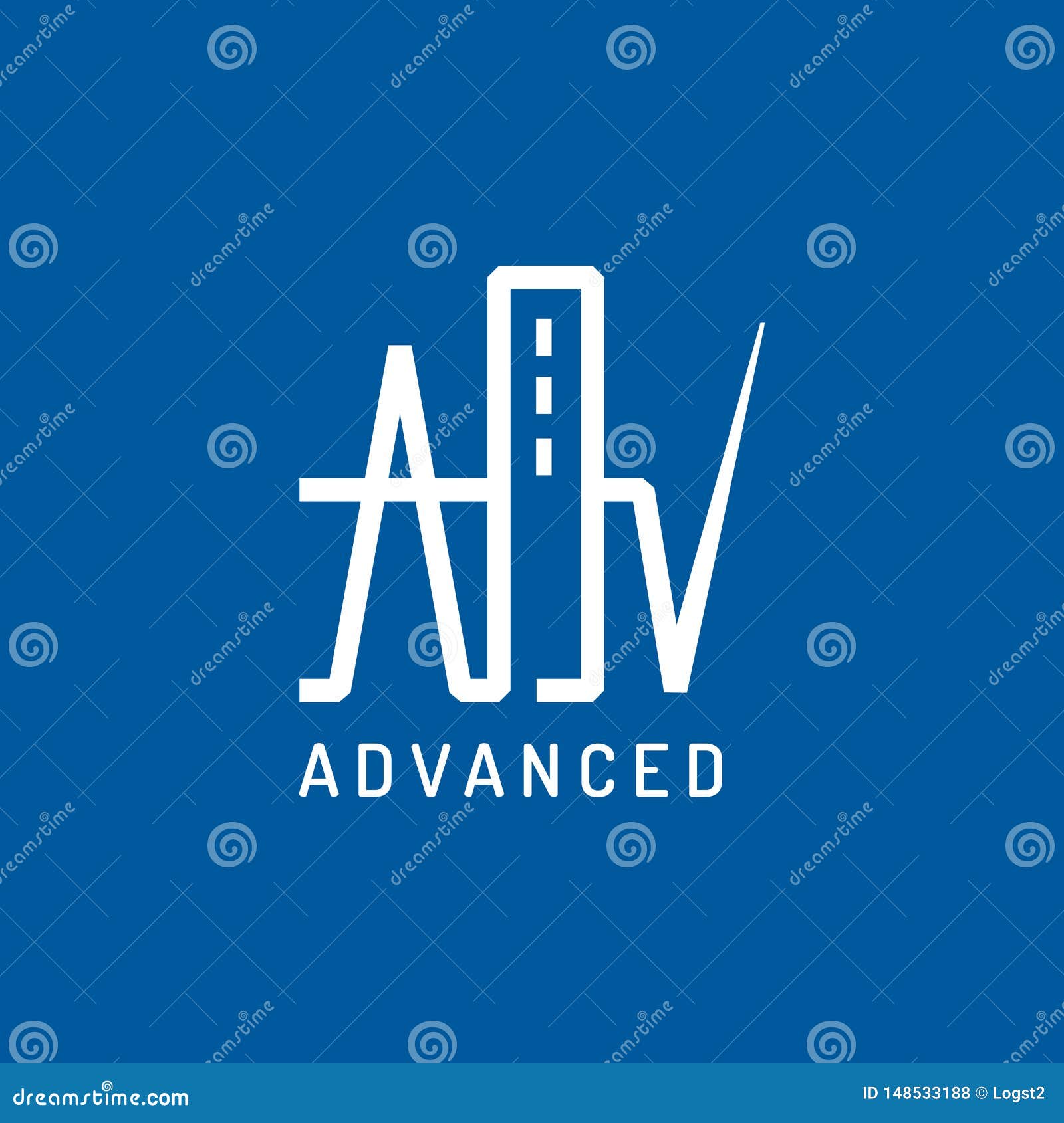 A Letter Vector Logo. a Letter Emblem. a Letter Design Element Stock ...