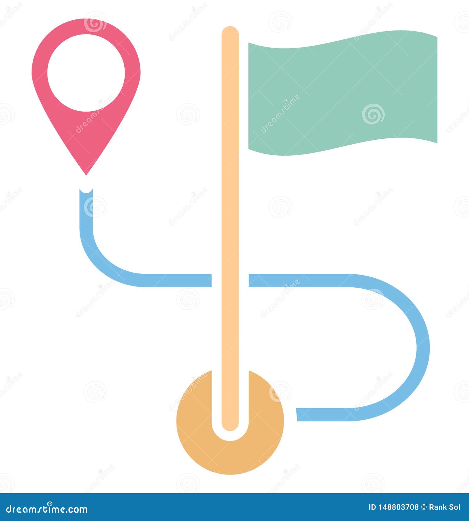 Geolocation Isolated Vector Icon Which Can Easily Modify or Edit Stock ...