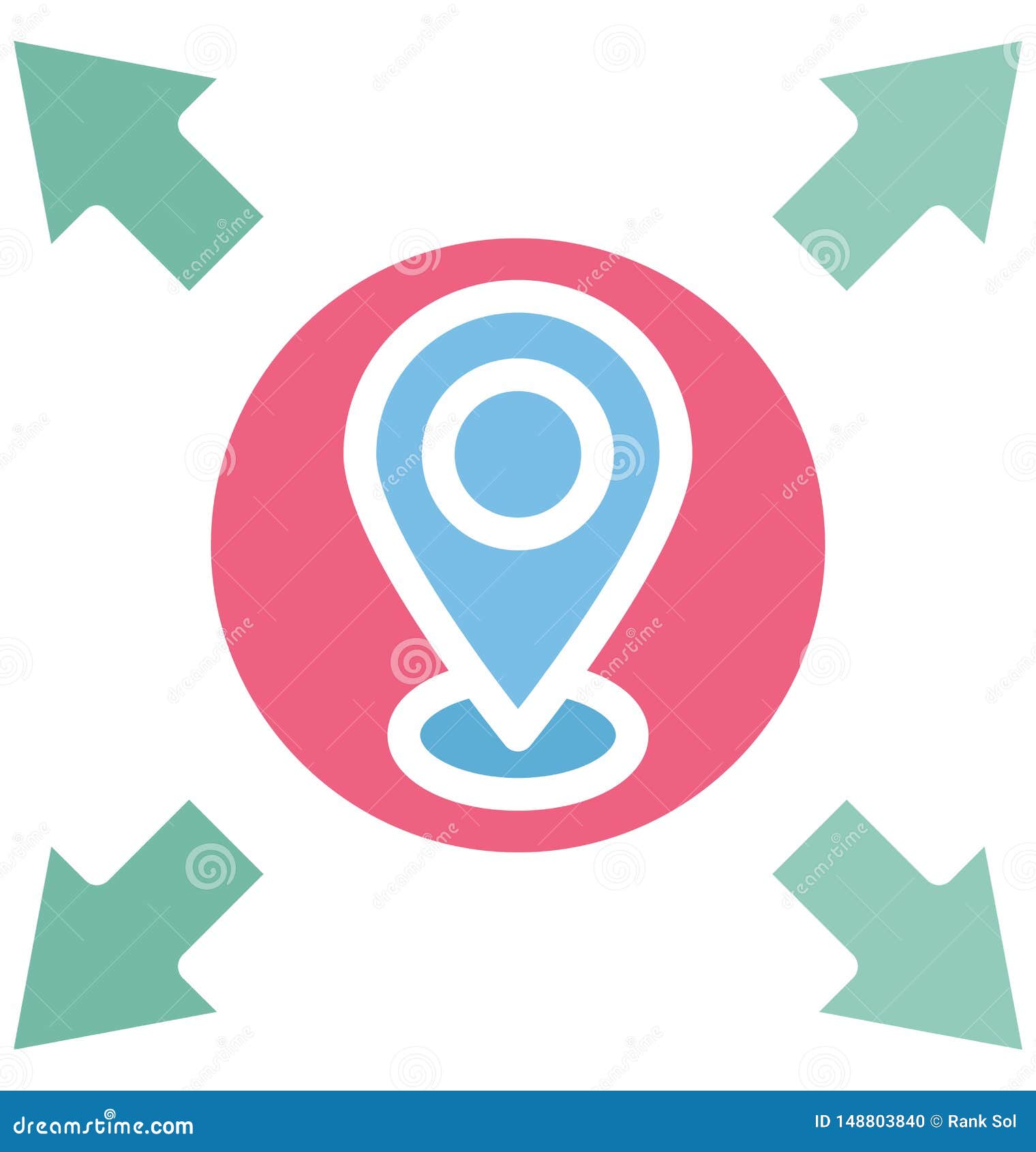 Driving Directions, Isolated Vector Icon Which Can Easily Modify or ...