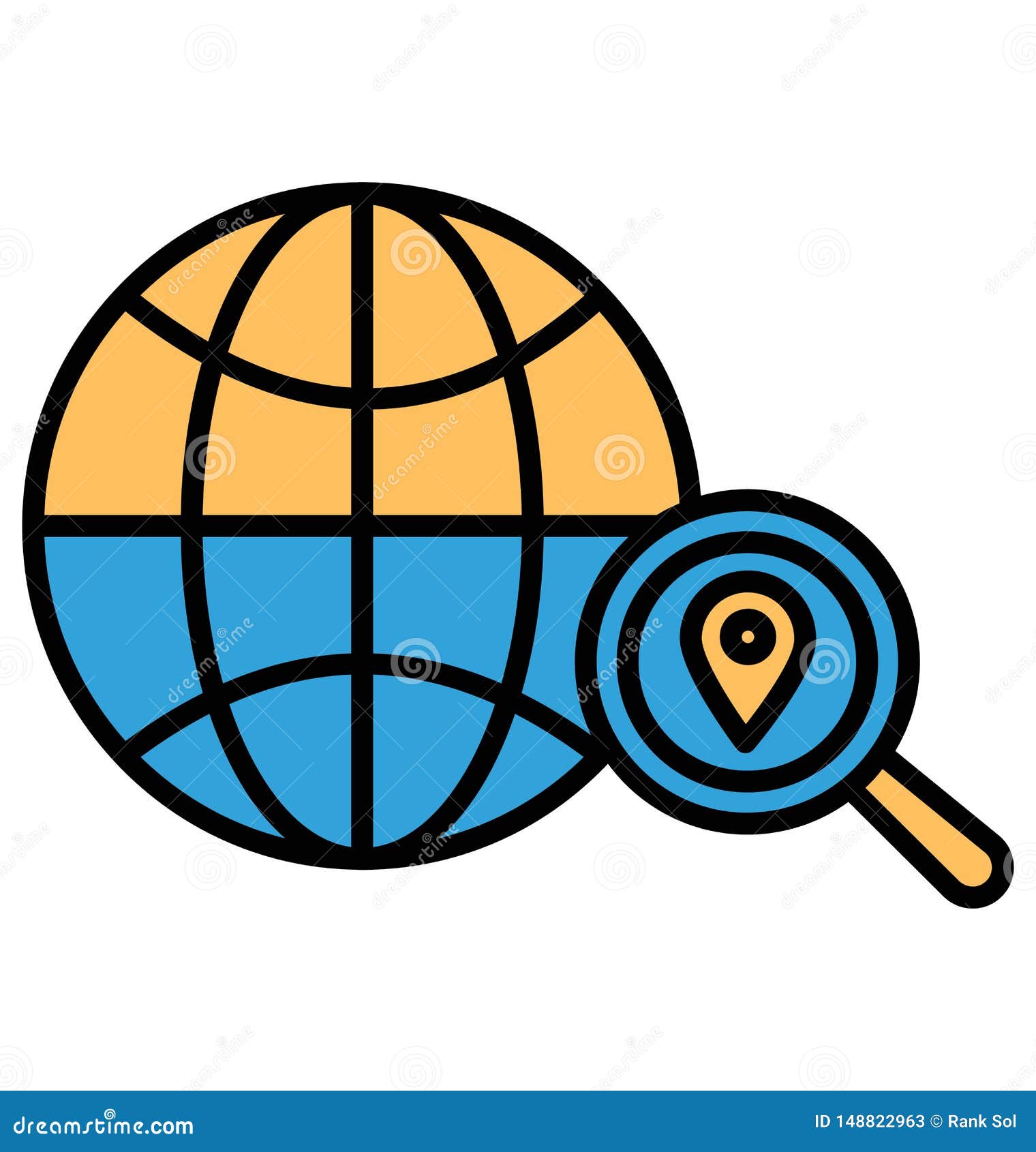 Find Location Isolated Vector Icon Which Can Easily Modify or Edit Find ...